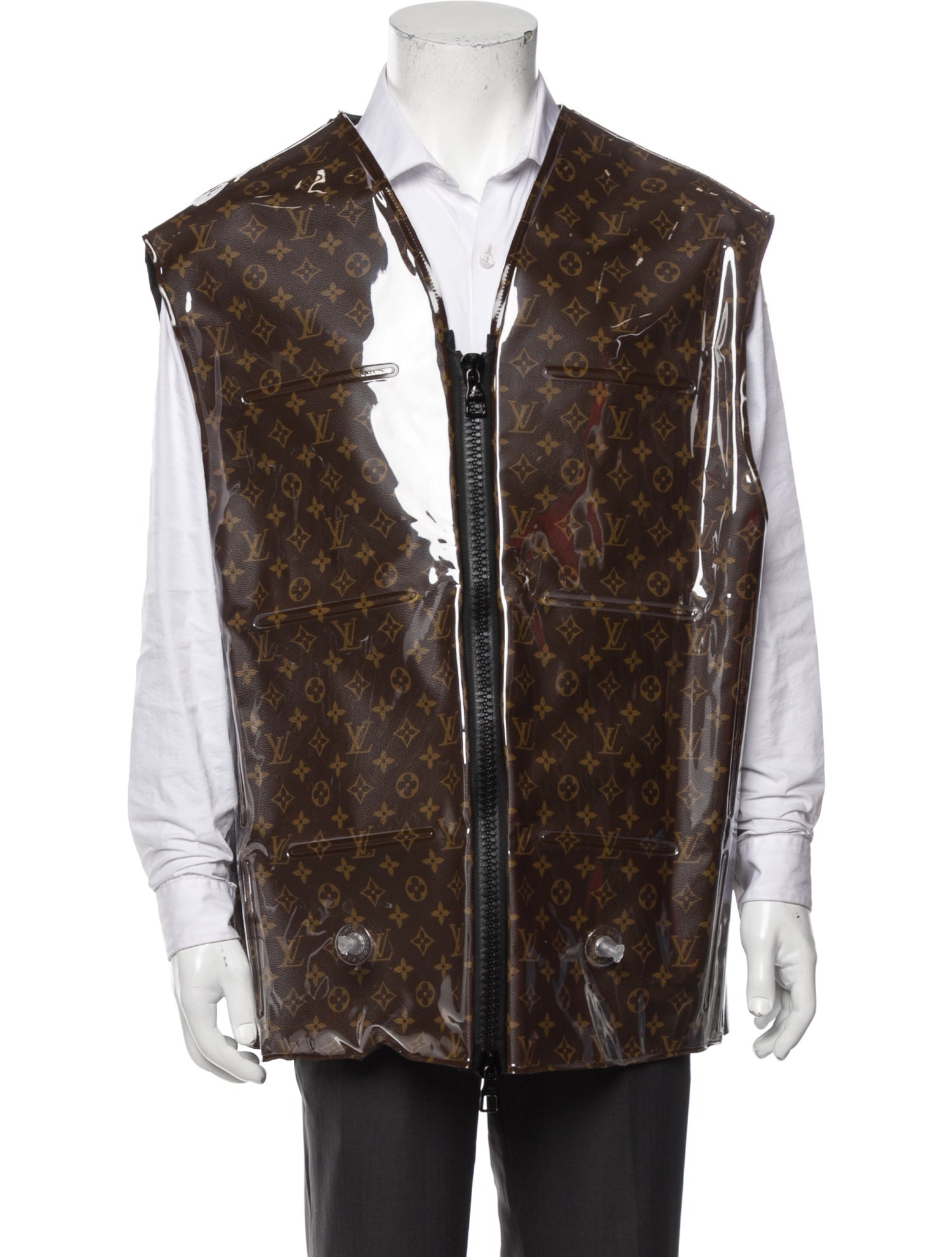 Louis Vuitton 2021 LV Monogram Vest - Brown Outerwear, Clothing ...