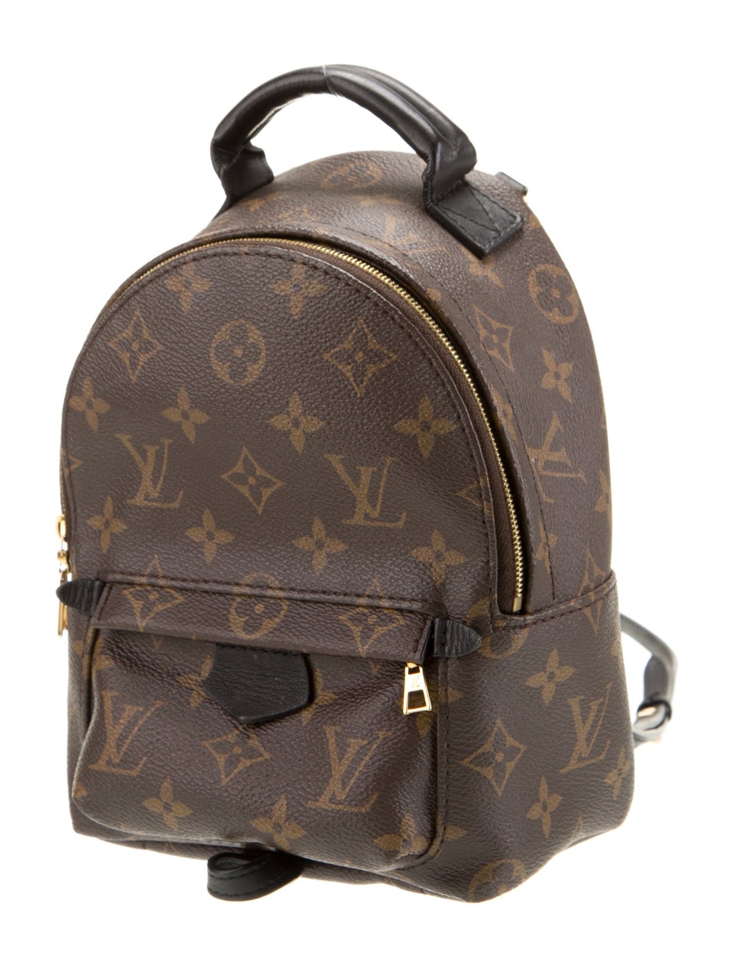 Louis Vuitton Monogram Palm Springs PM - Brown Backpacks, Handbags ...