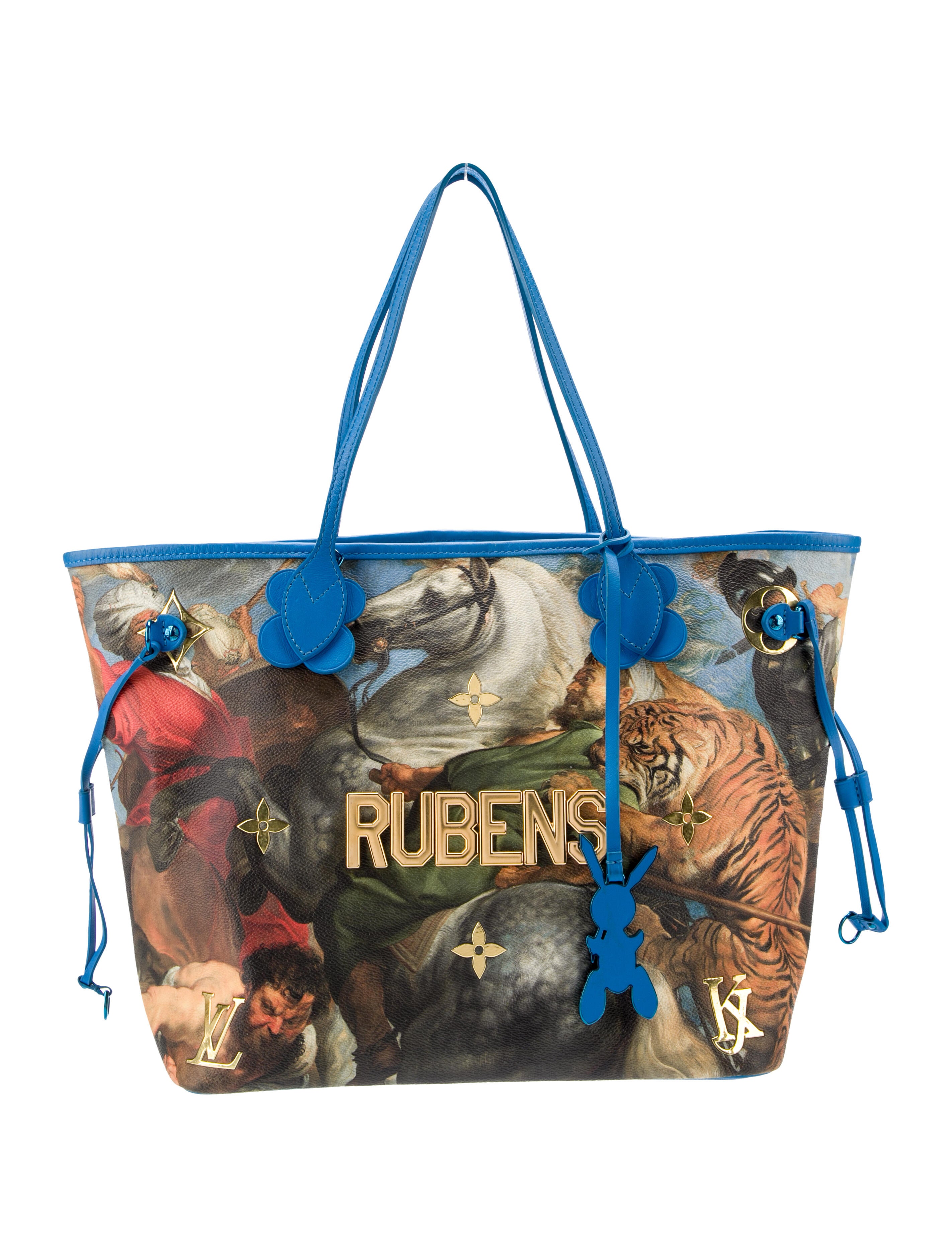 Louis Vuitton Masters Collection Monogram Rubens Neverfull w/Pouch MM ...