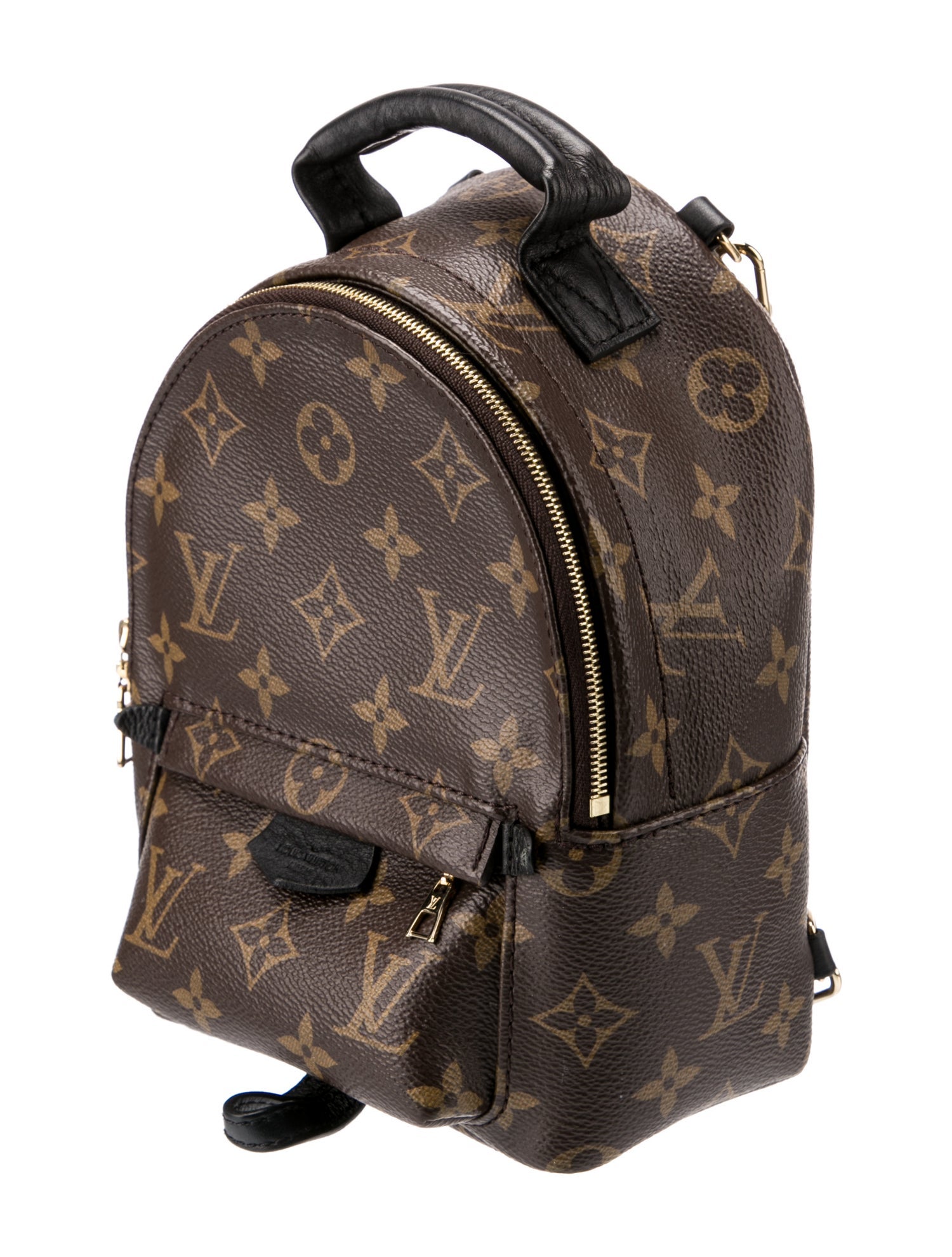 Louis Vuitton Monogram Palm Springs PM - Brown Backpacks, Handbags ...
