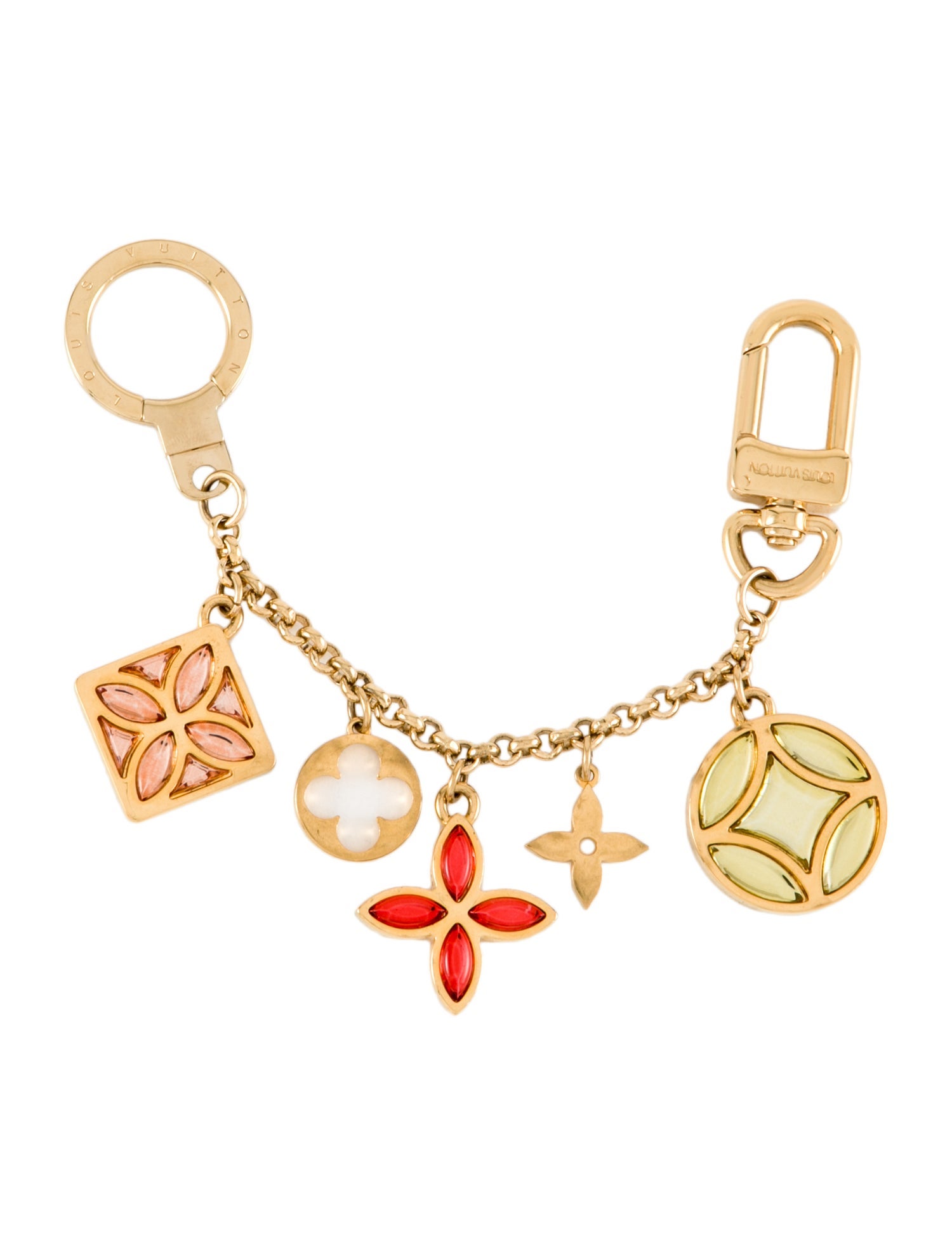 Louis Vuitton Ice Flower Keychain Bag Charm - Gold Keychains, Accessories - LOU987622 | The RealReal