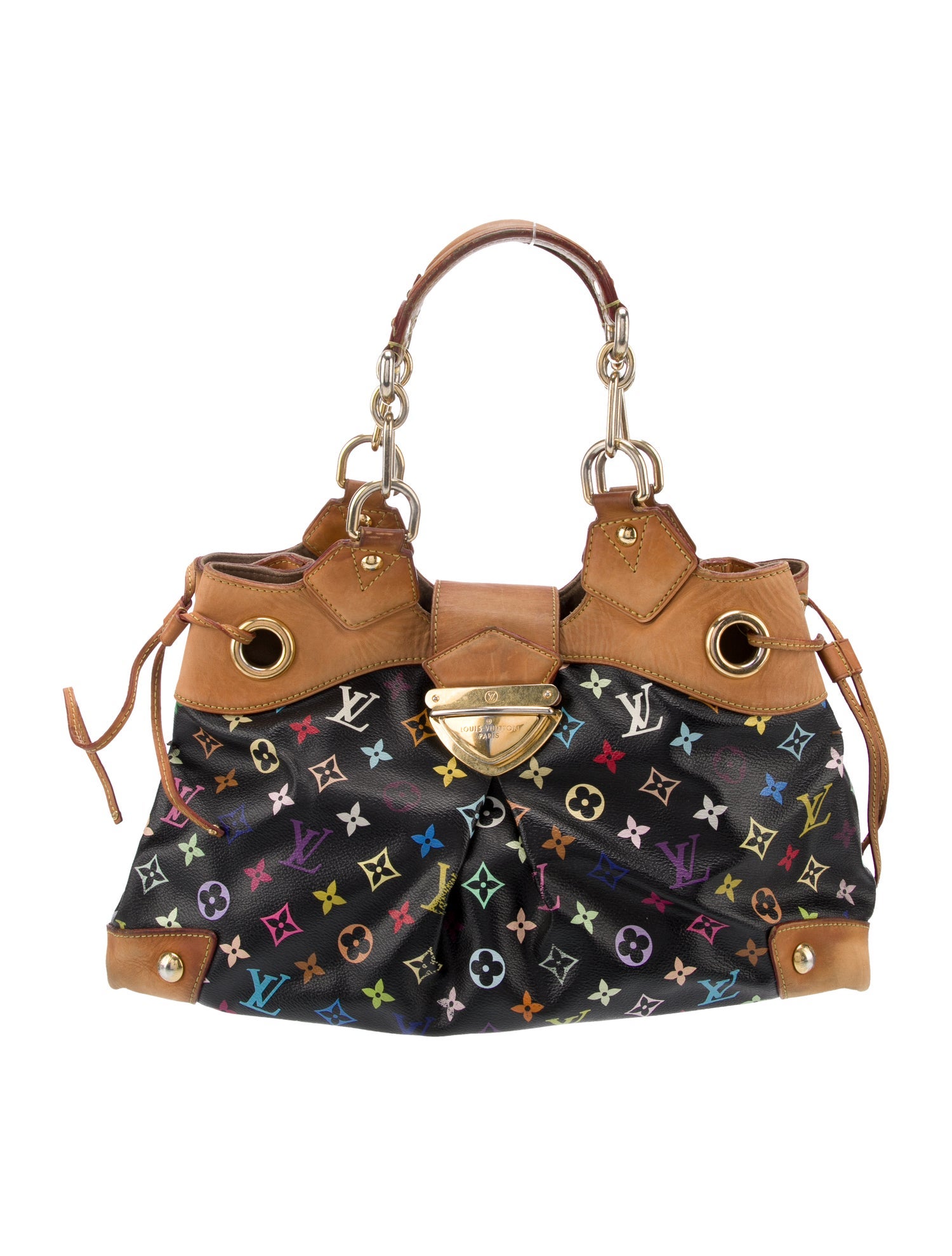 Louis Vuitton Multicolore Monogram Ursula Vintage - Black Shoulder Bags ...