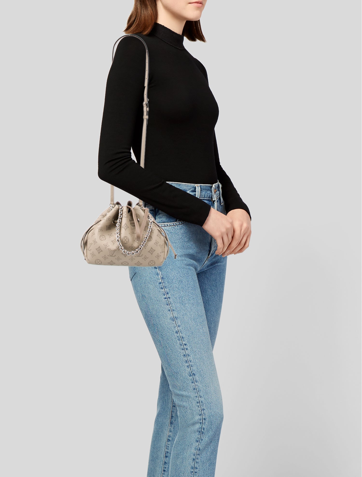Louis Vuitton Monogram Mahina Bella - Neutrals Bucket Bags, Handbags ...