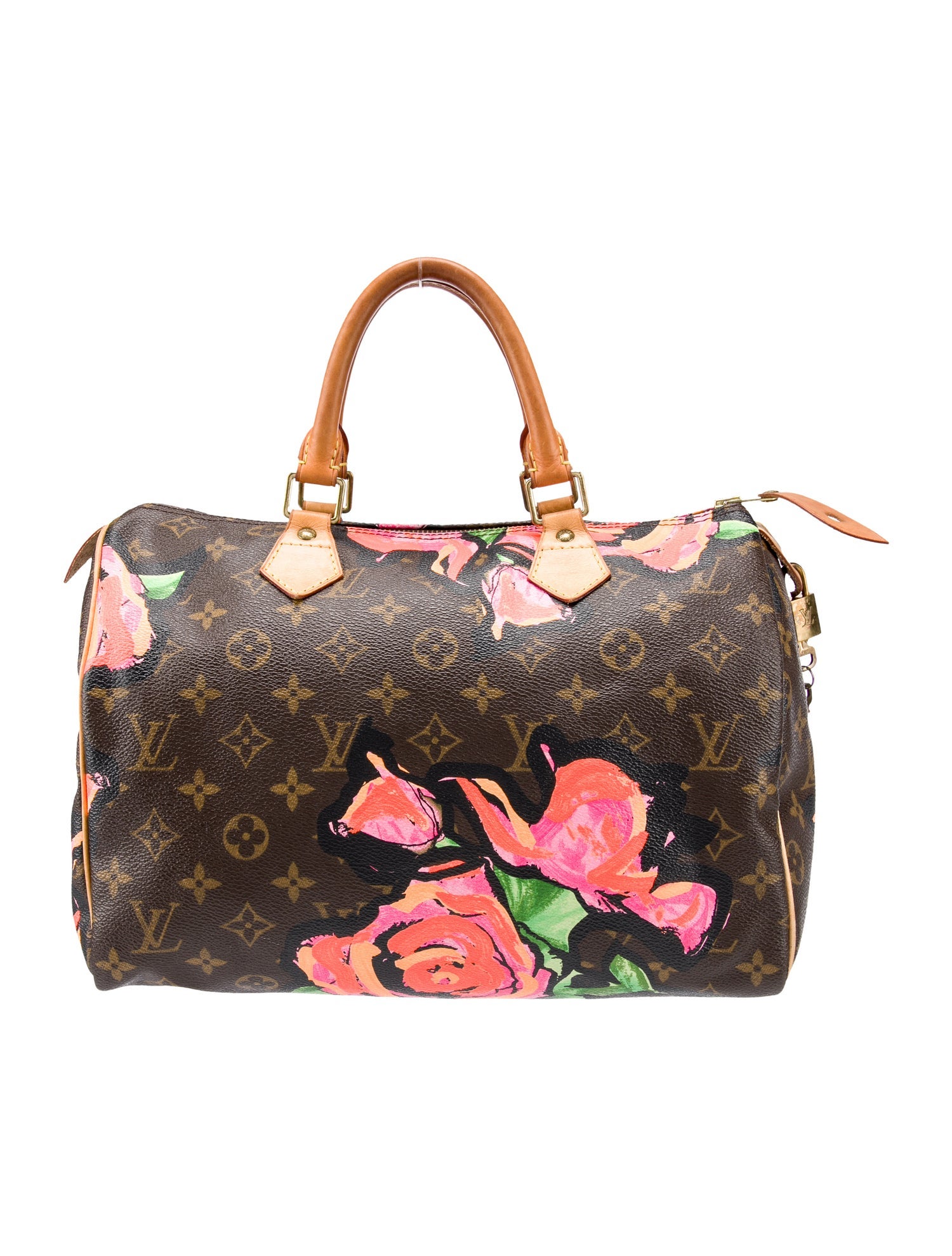 Louis Vuitton LV Monogram Speedy 30 - Brown Handle Bags, Handbags ...