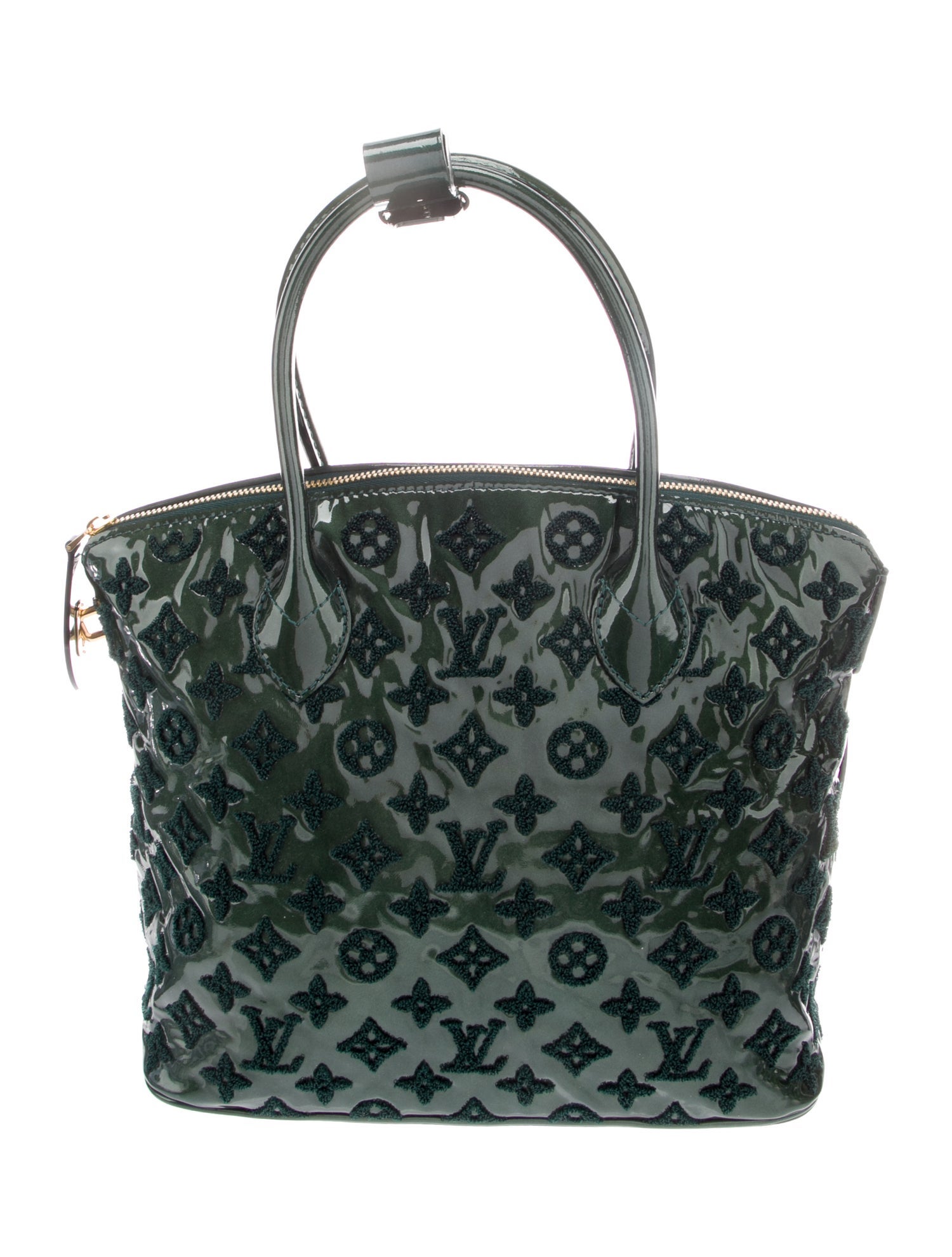 Louis Vuitton Monogram Fascination Lockit - Green Handle Bags, Handbags ...