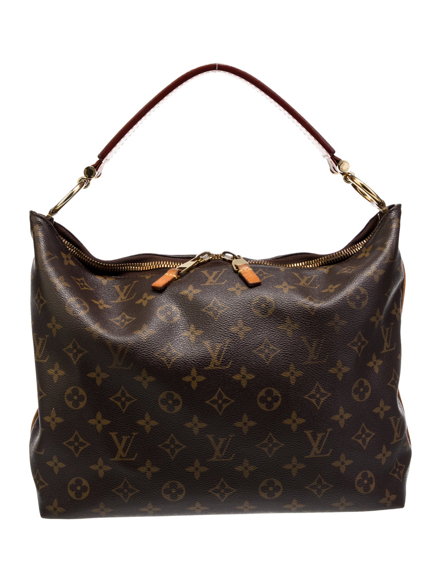 Louis Vuitton LV Monogram Sully PM - Brown Hobos, Handbags - LOU991744 ...