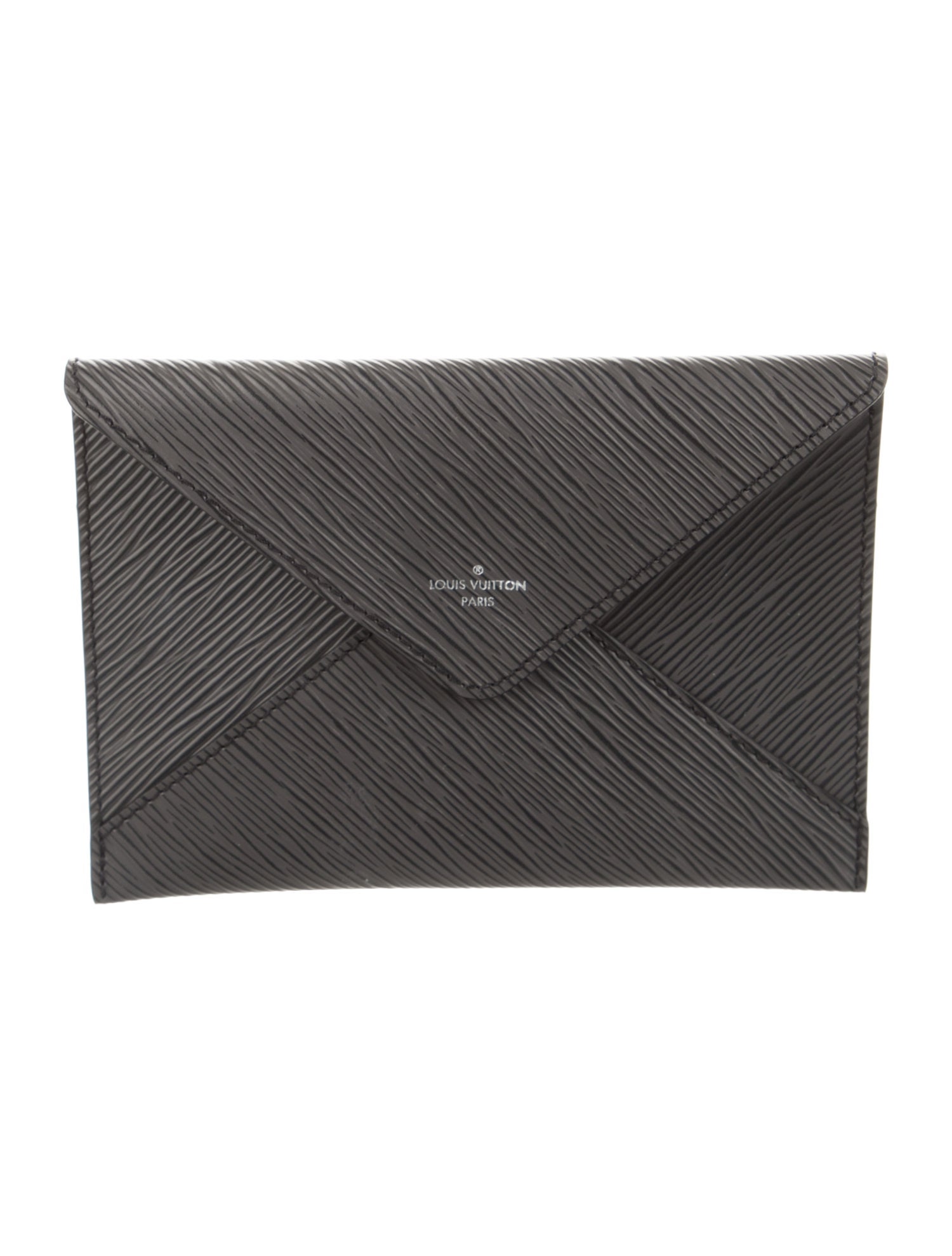 Louis Vuitton Epi Leather Invitation Envelope - Black Wallets ...