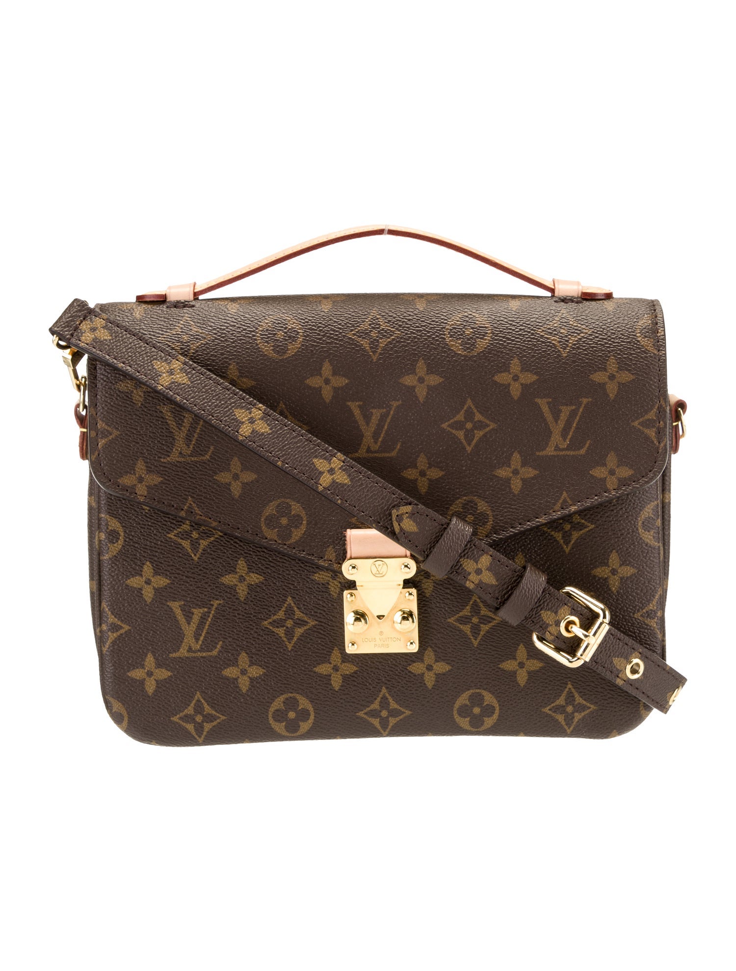 Louis Vuitton LV Monogram Pochette Métis - Brown Crossbody Bags ...