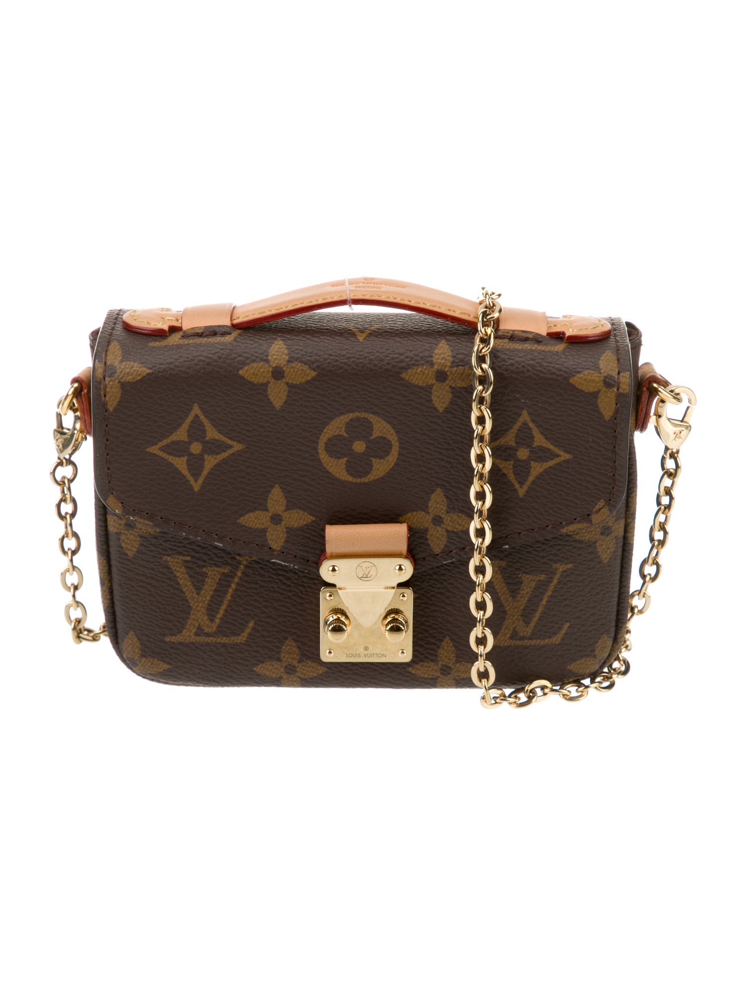 Louis Vuitton LV Monogram Pochette Métis Micro - Brown Mini Bags ...