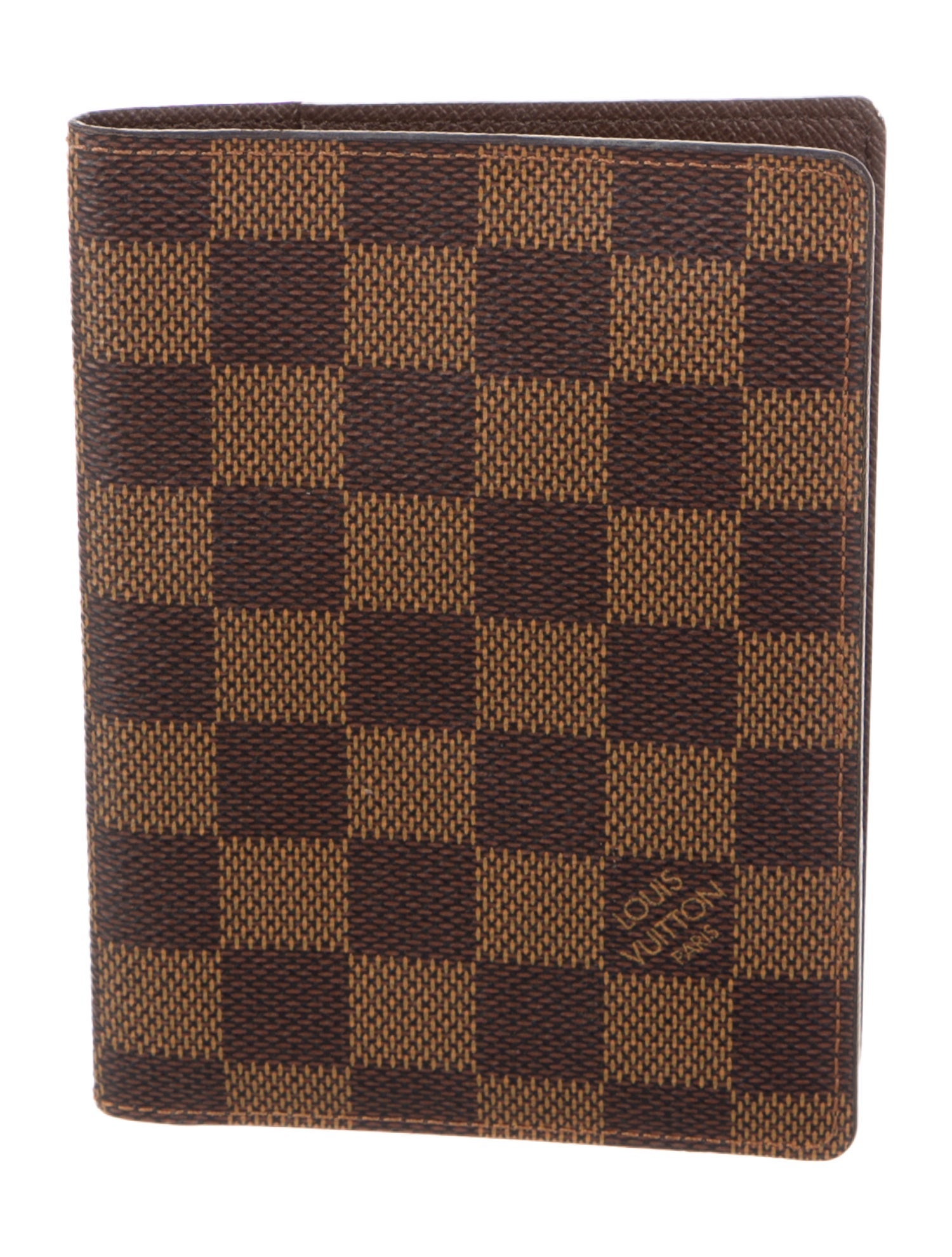 Louis Vuitton Damier Ebene Passport Cover - Brown Wallets, Accessories ...