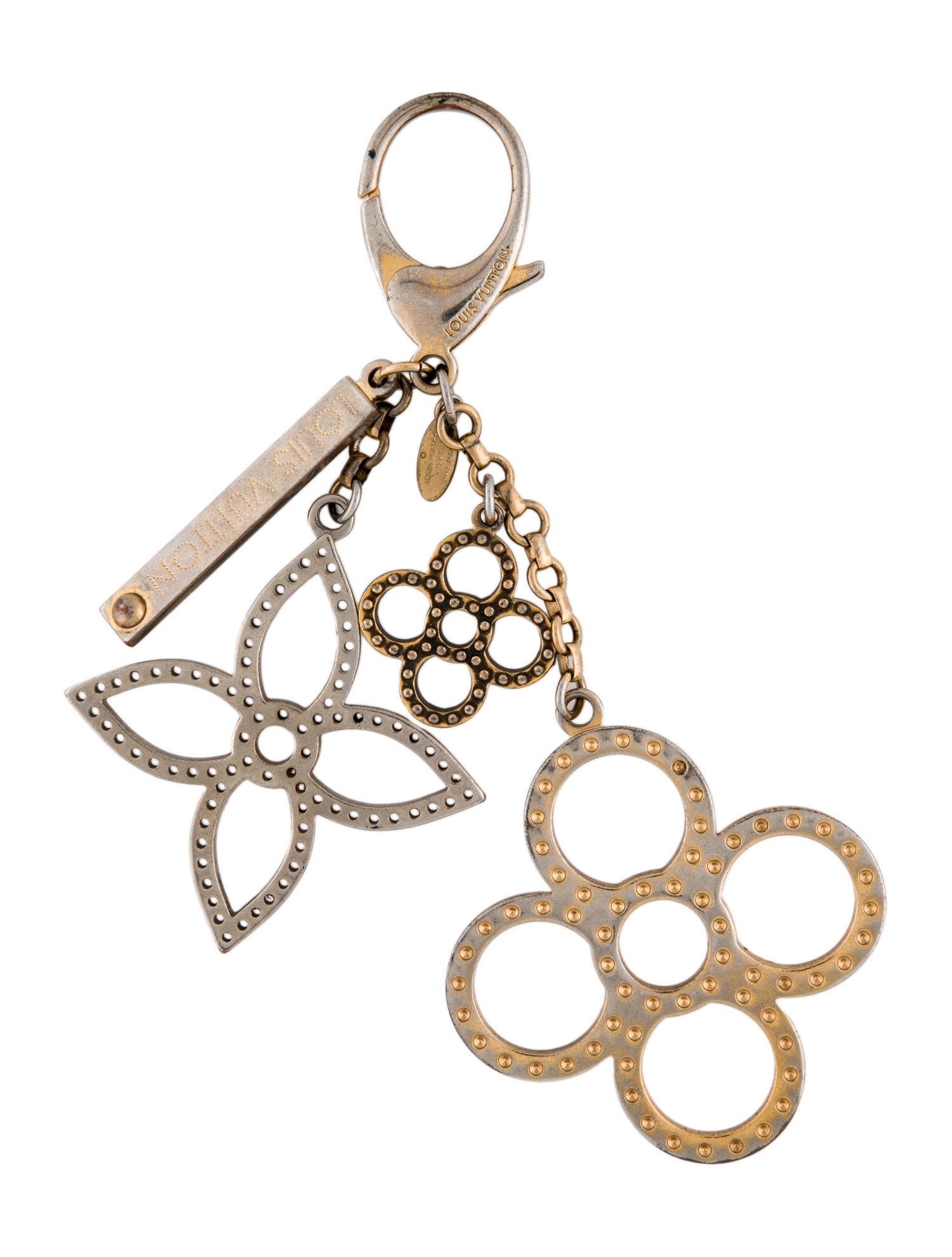 Louis Vuitton Bijoux De Sac Tapage Bag Charm - Gold Keychains ...