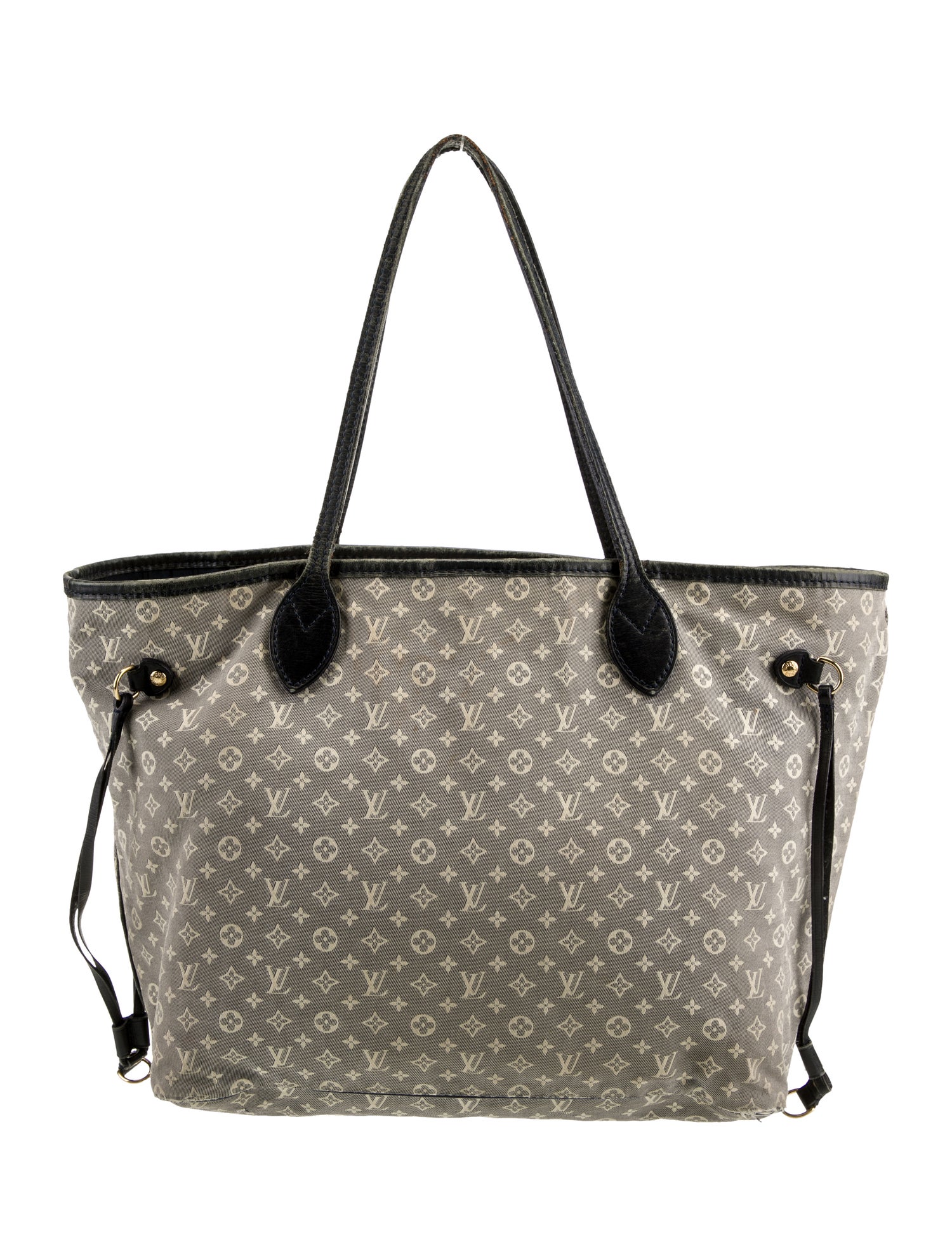 Louis Vuitton Monogram Mini Lin Neverfull MM - Blue Totes, Handbags ...