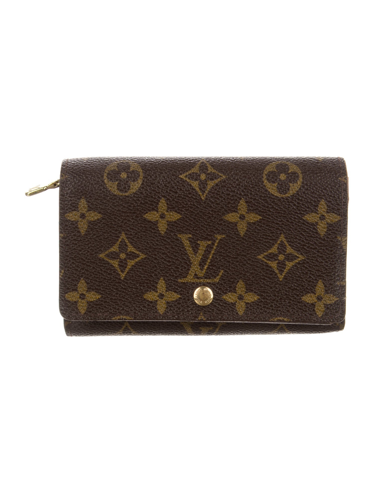Louis Vuitton Vintage 2000 Trésor Wallet - Brown Wallets, Accessories ...