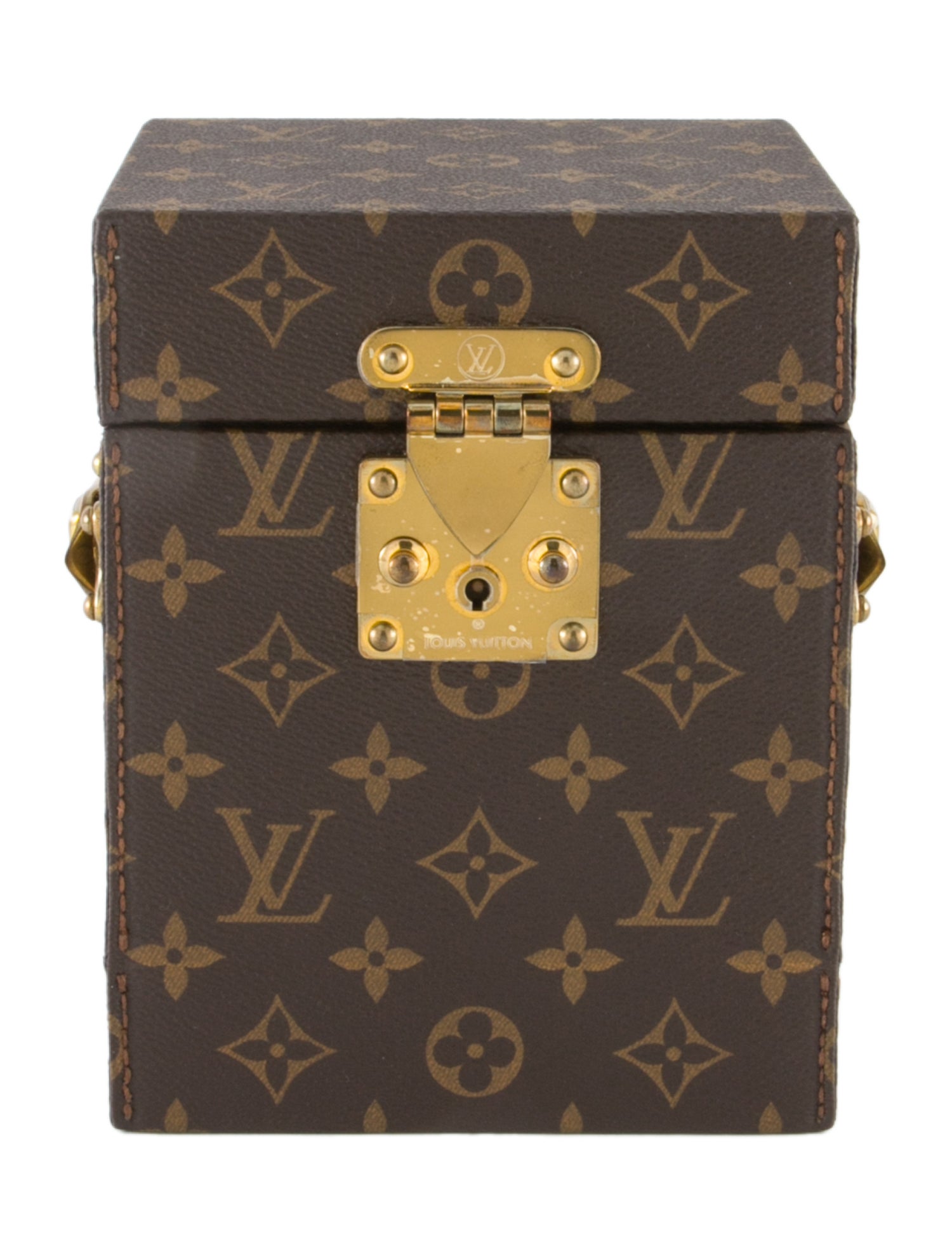 Louis Vuitton Monogram Watch Winder And Storage Box - Brown Decorative ...