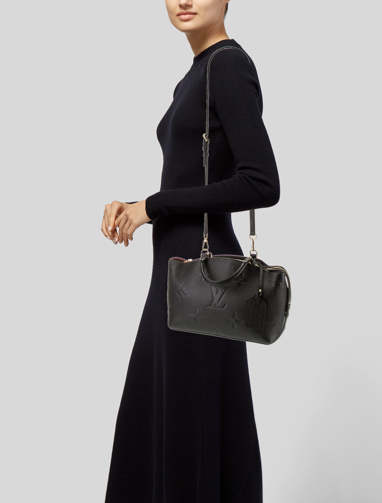 Louis Vuitton Monogram Giant Grand Palais - Black Handle Bags, Handbags ...