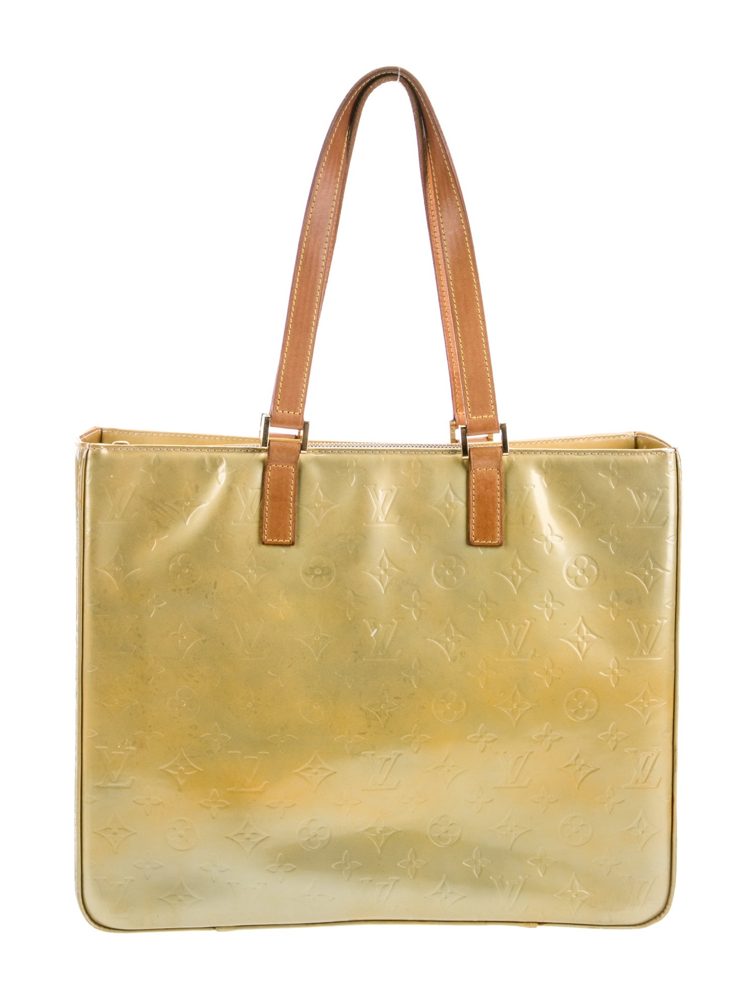 Louis Vuitton LV Monogram Columbus Tote Vintage - Gold Totes, Handbags ...