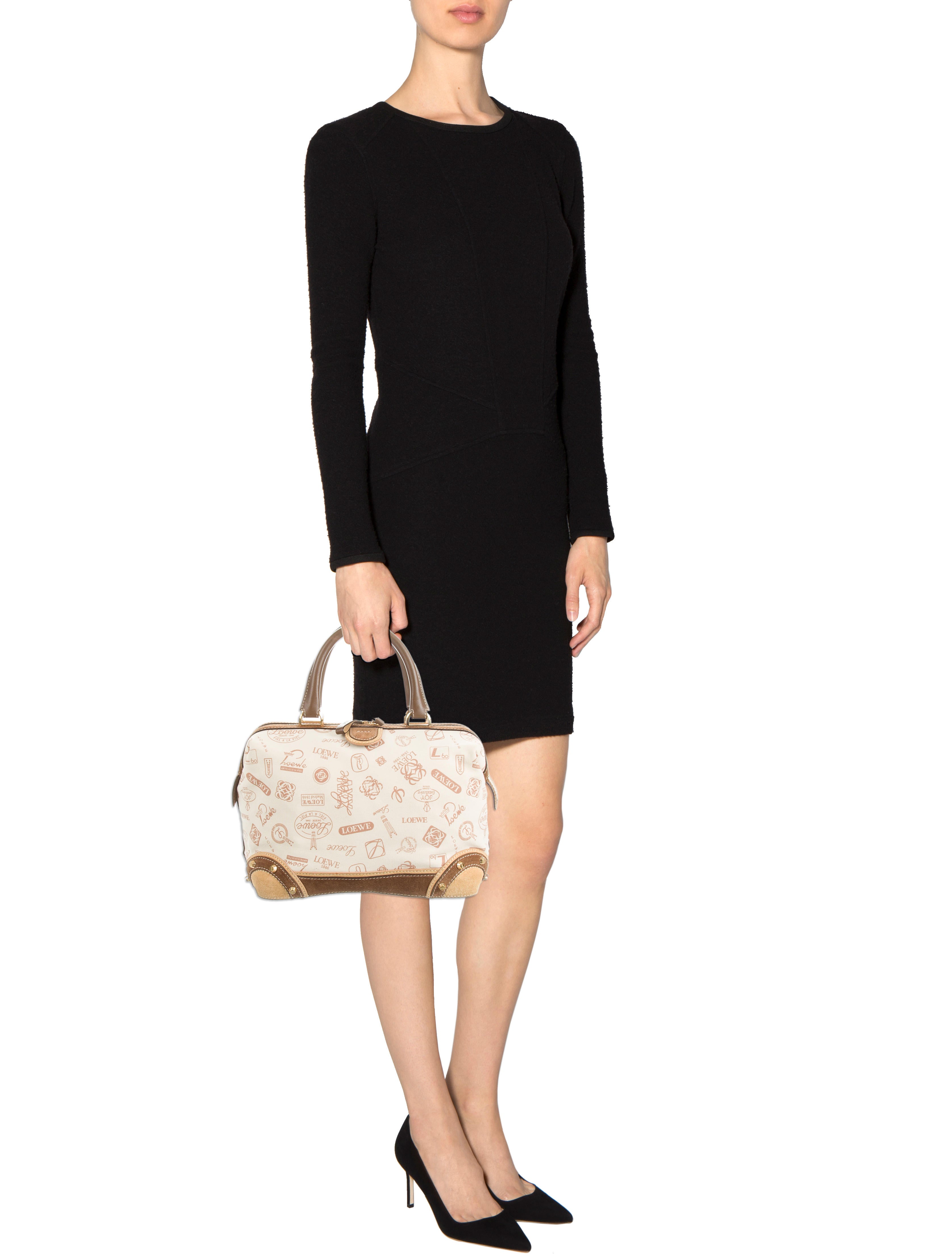 Loewe 160th Anniversary Bowling Bag - Brown Handle Bags, Handbags ...