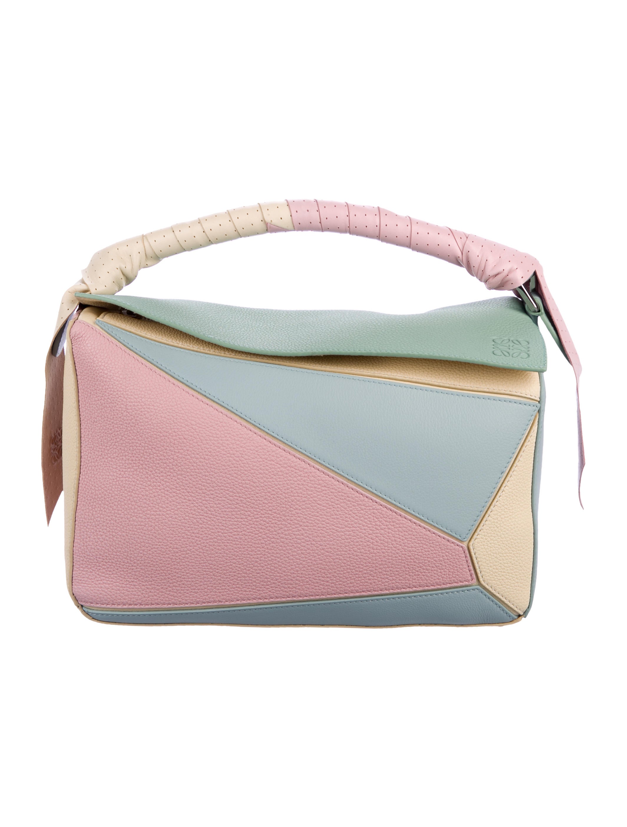 Loewe 2018 Colorblock Puzzle Bag - Handbags - LOW24659 | The RealReal