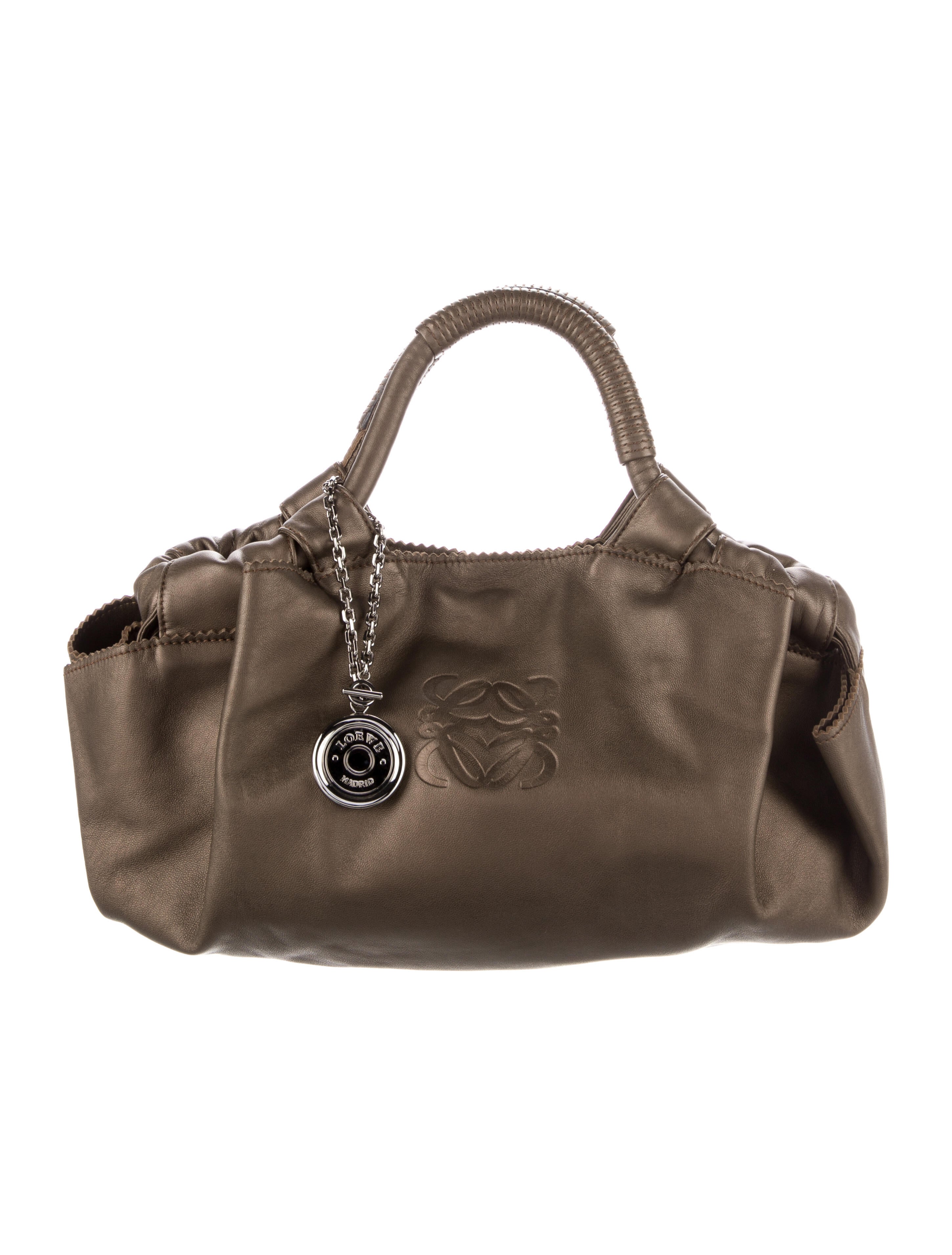 Loewe 160th Anniversary Bowling Bag - Brown Handle Bags, Handbags ...