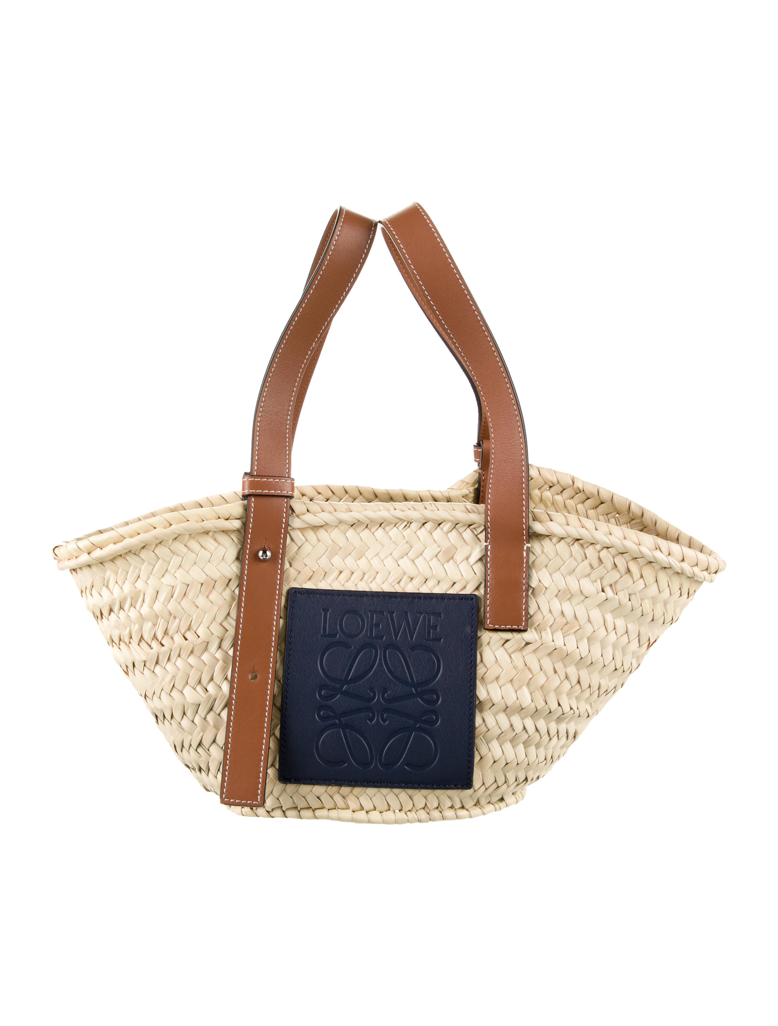 Loewe x Studio Ghibli Wicker Tote - Neutrals Totes, Handbags - LOW34714 ...