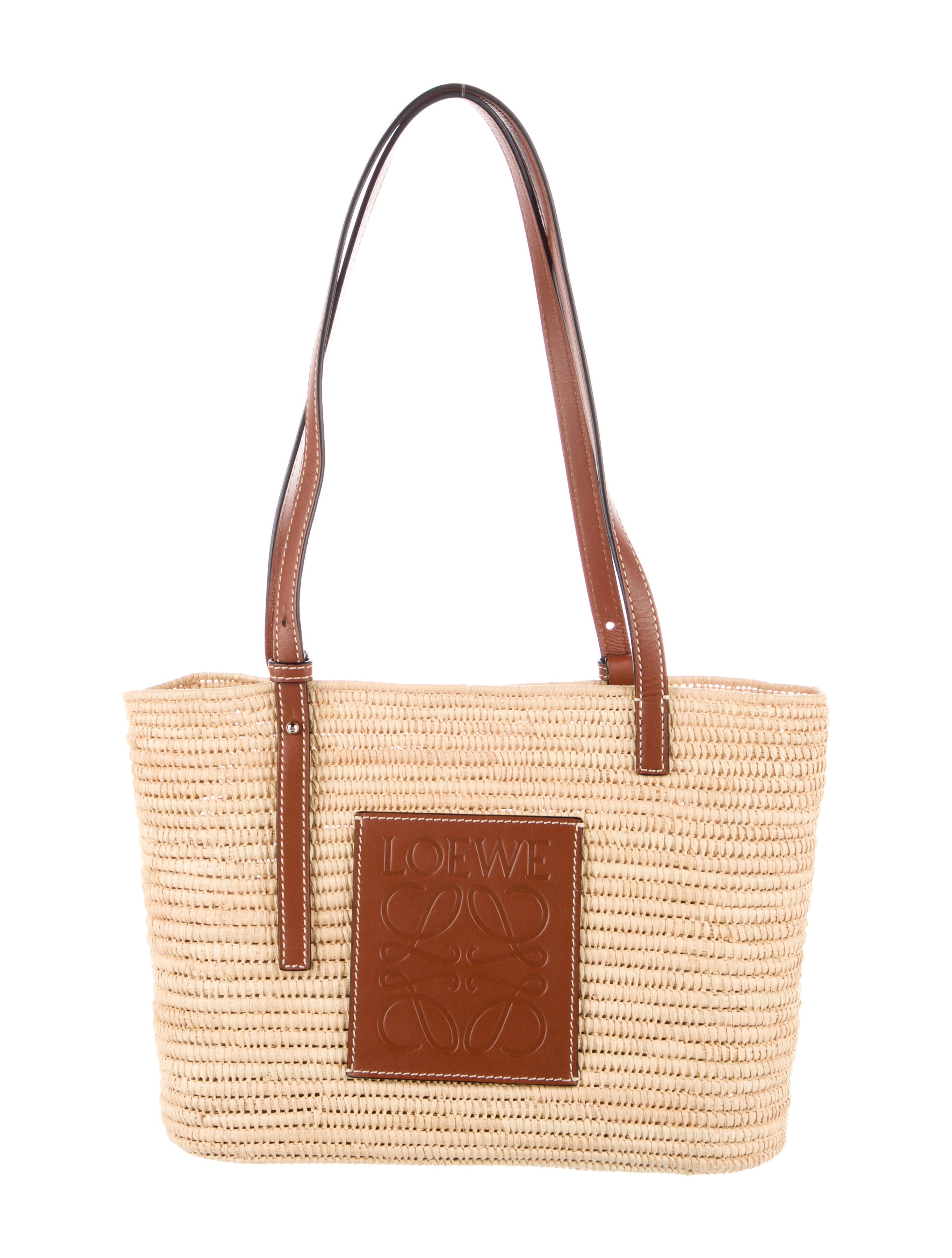 Loewe 2020 Small Square Basket Tote - Neutrals Totes, Handbags ...