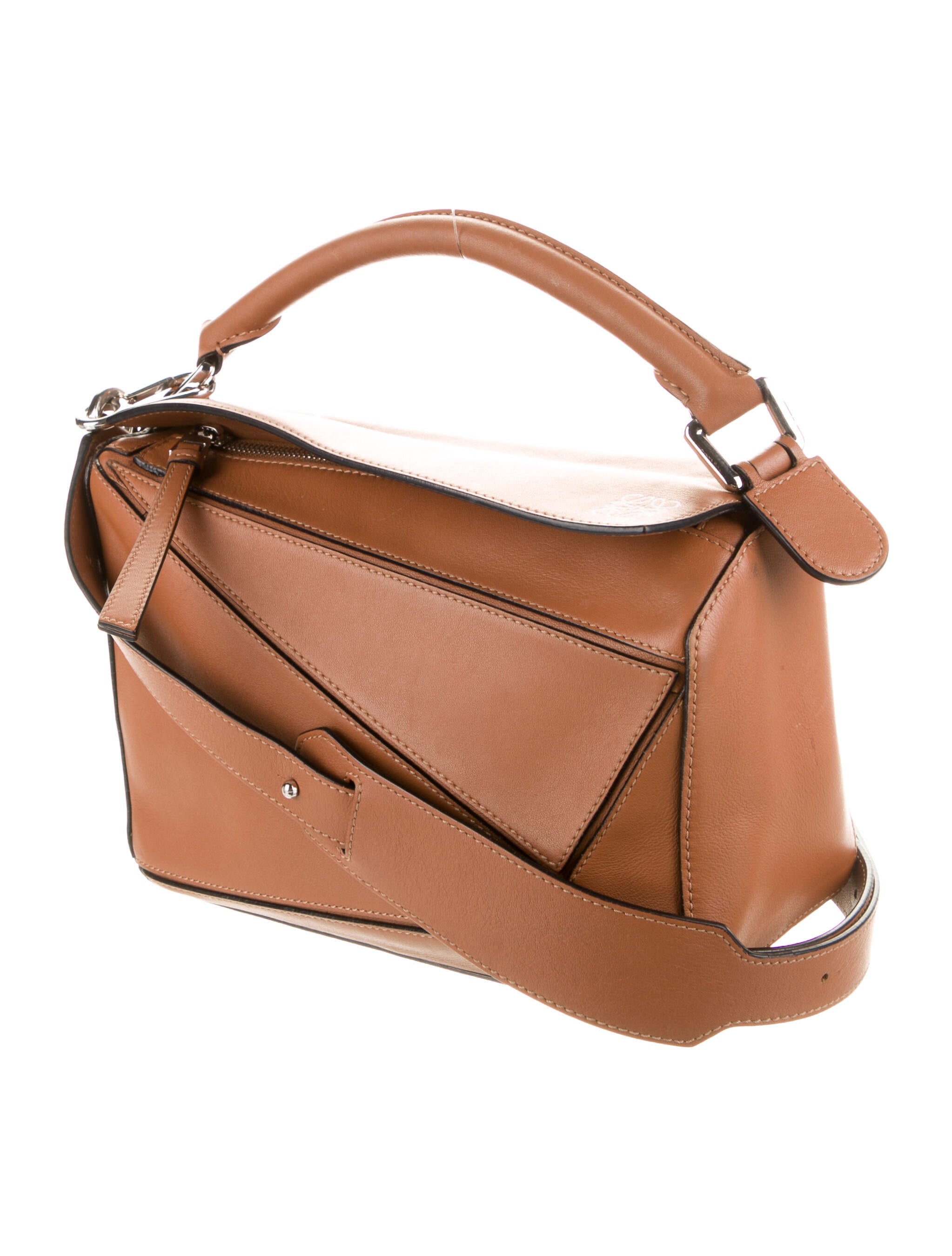 Loewe Small Puzzle Bag - Brown Crossbody Bags, Handbags - LOW44792 ...