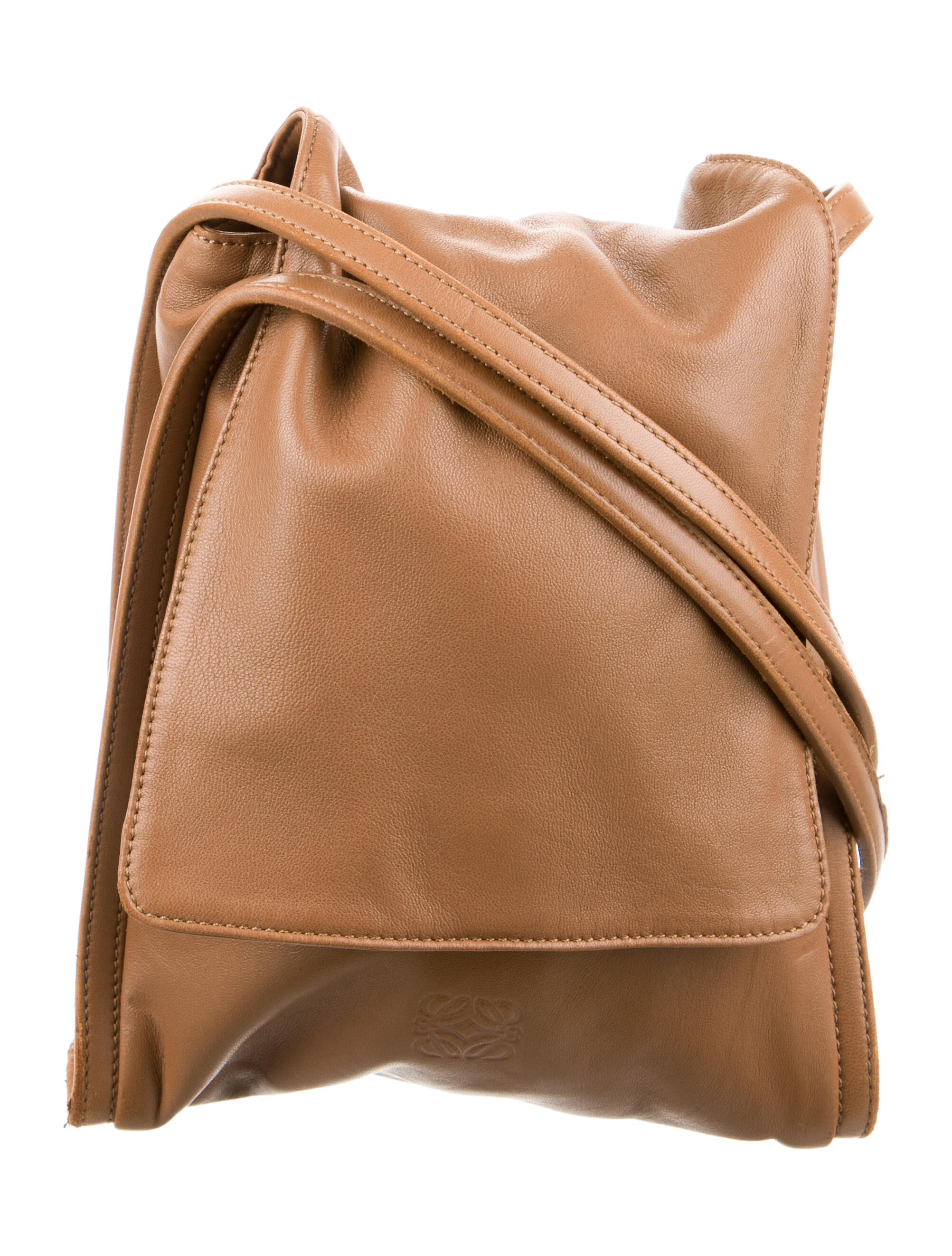 Loewe Leather Shoulder Bag - Neutrals Shoulder Bags, Handbags ...