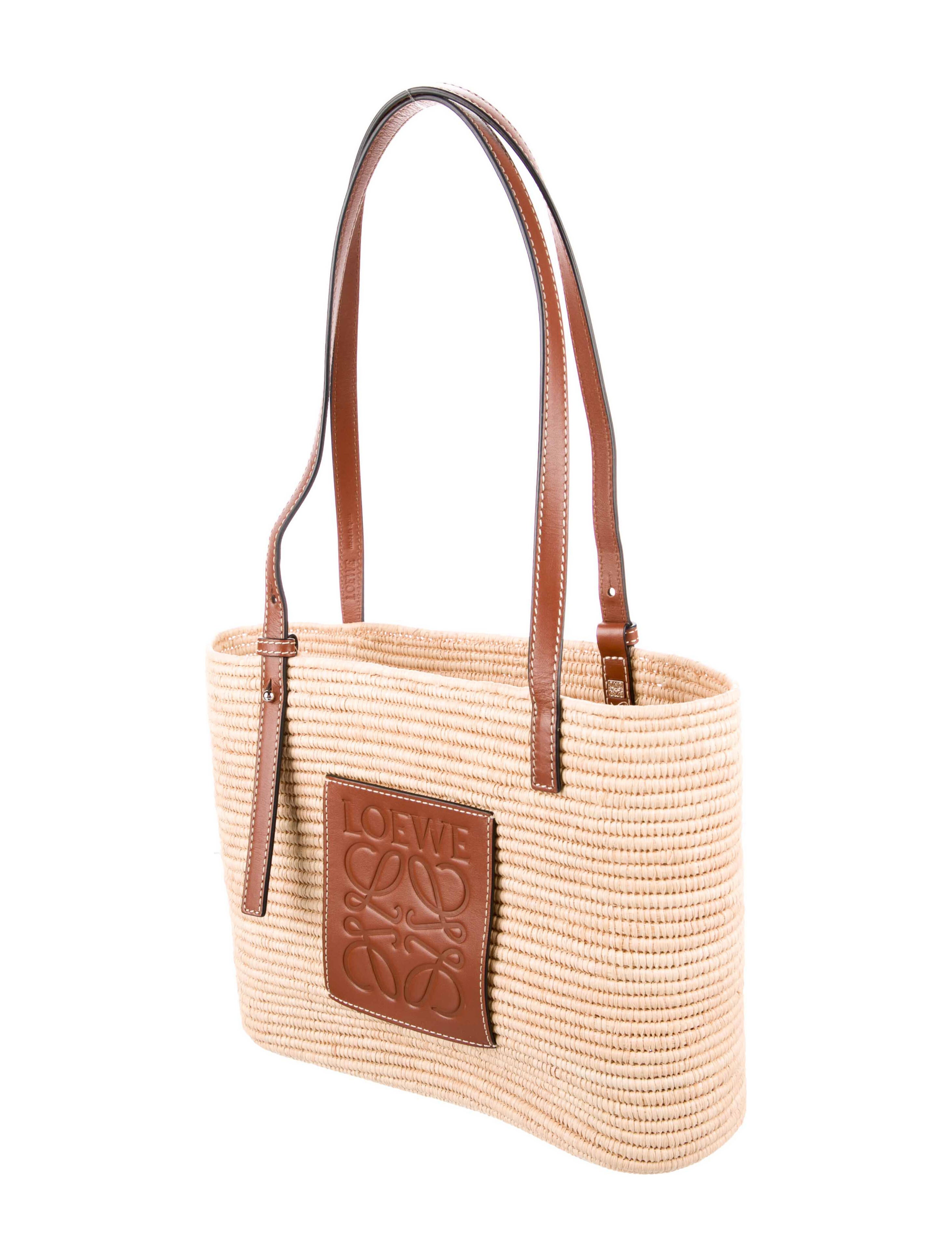 Loewe 2021 Small Square Basket Bag - Neutrals Totes, Handbags ...
