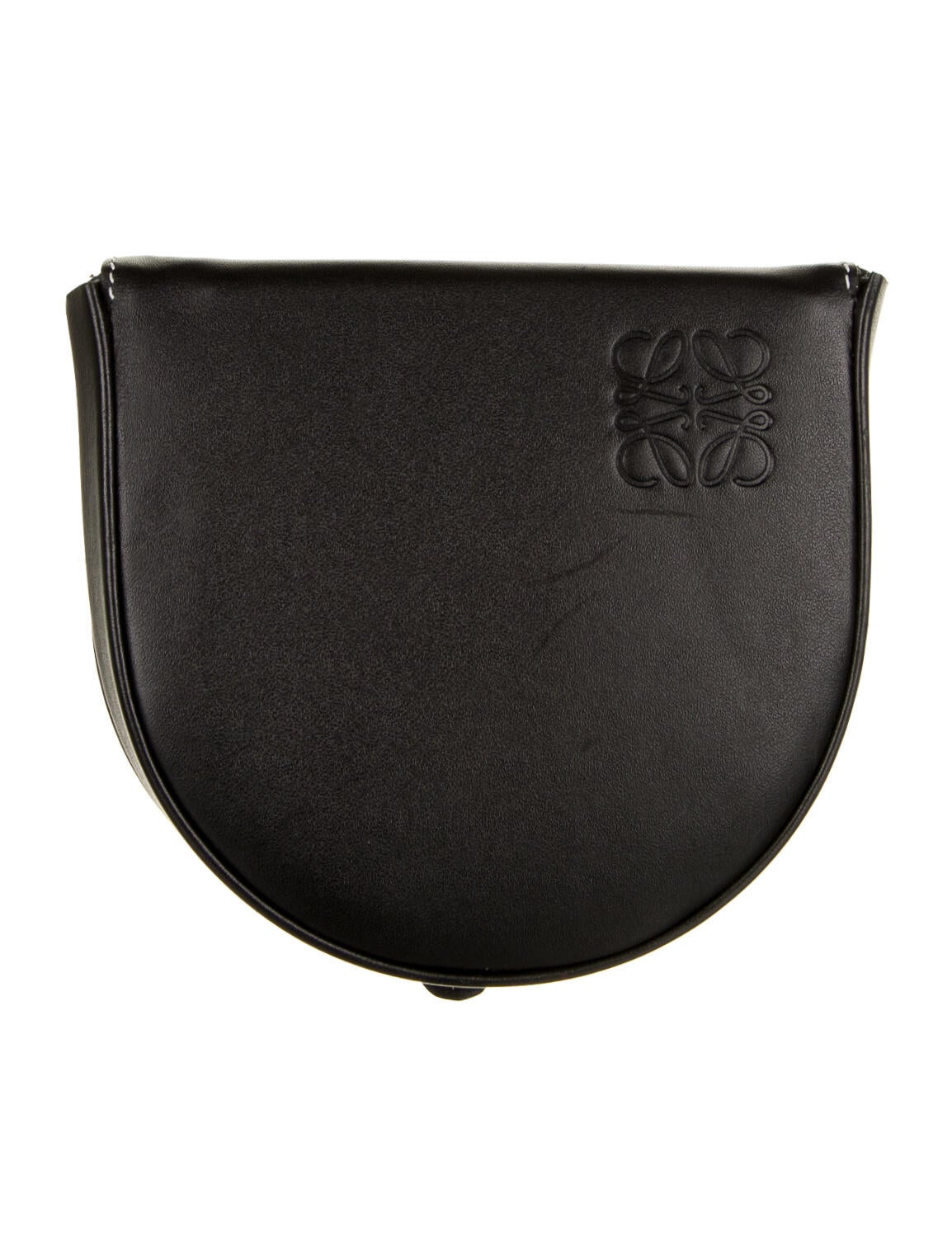 Loewe Leather Logo Crossbody Bag - Black Crossbody Bags, Handbags ...