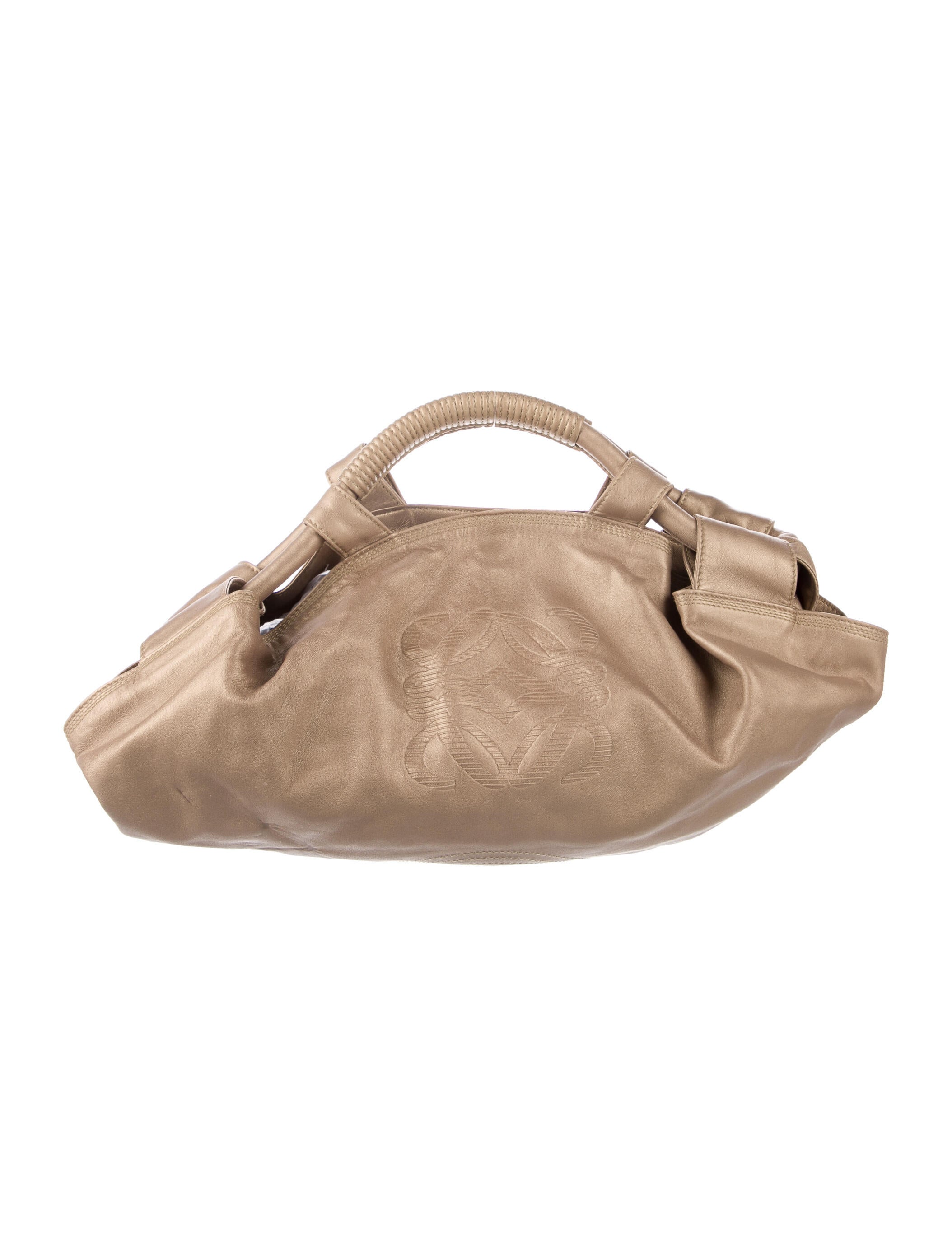 Loewe Anagram Handle Bag - Neutrals Handle Bags, Handbags - LOW49801 ...