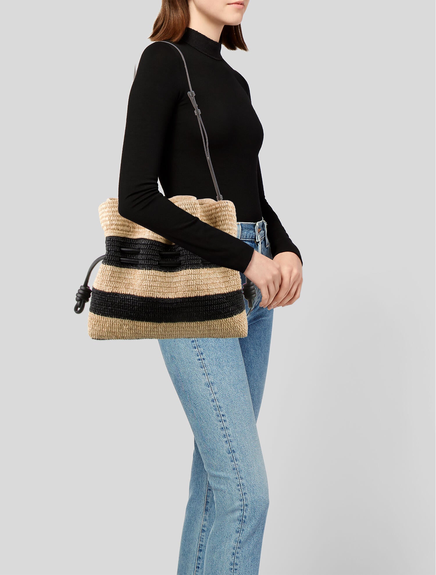 Loewe 2022 Raffia Flamenco Clutch - Neutrals Totes, Handbags - LOW50320 ...