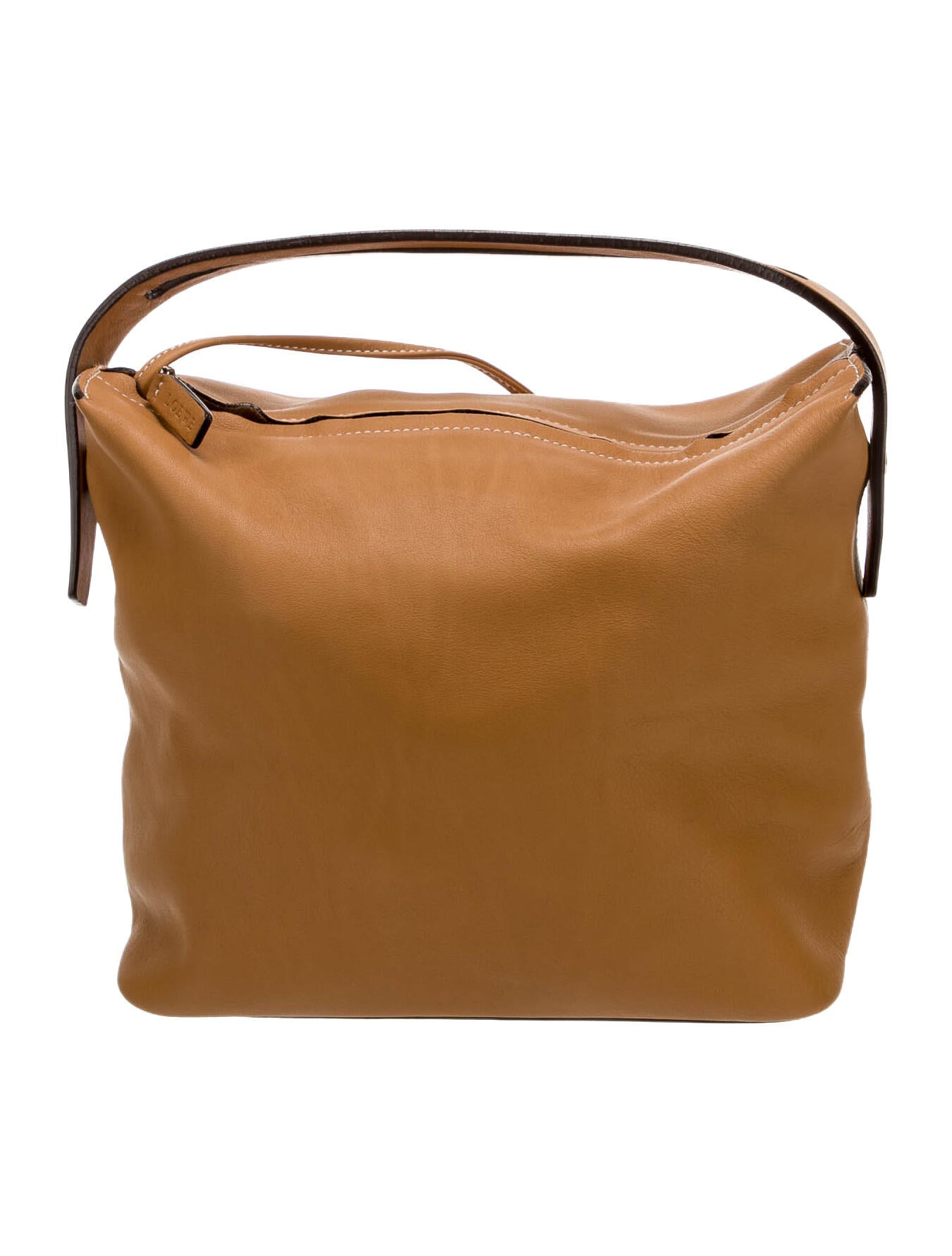 Loewe Leather Bucket Bag - Brown Bucket Bags, Handbags - LOW51356 | The ...