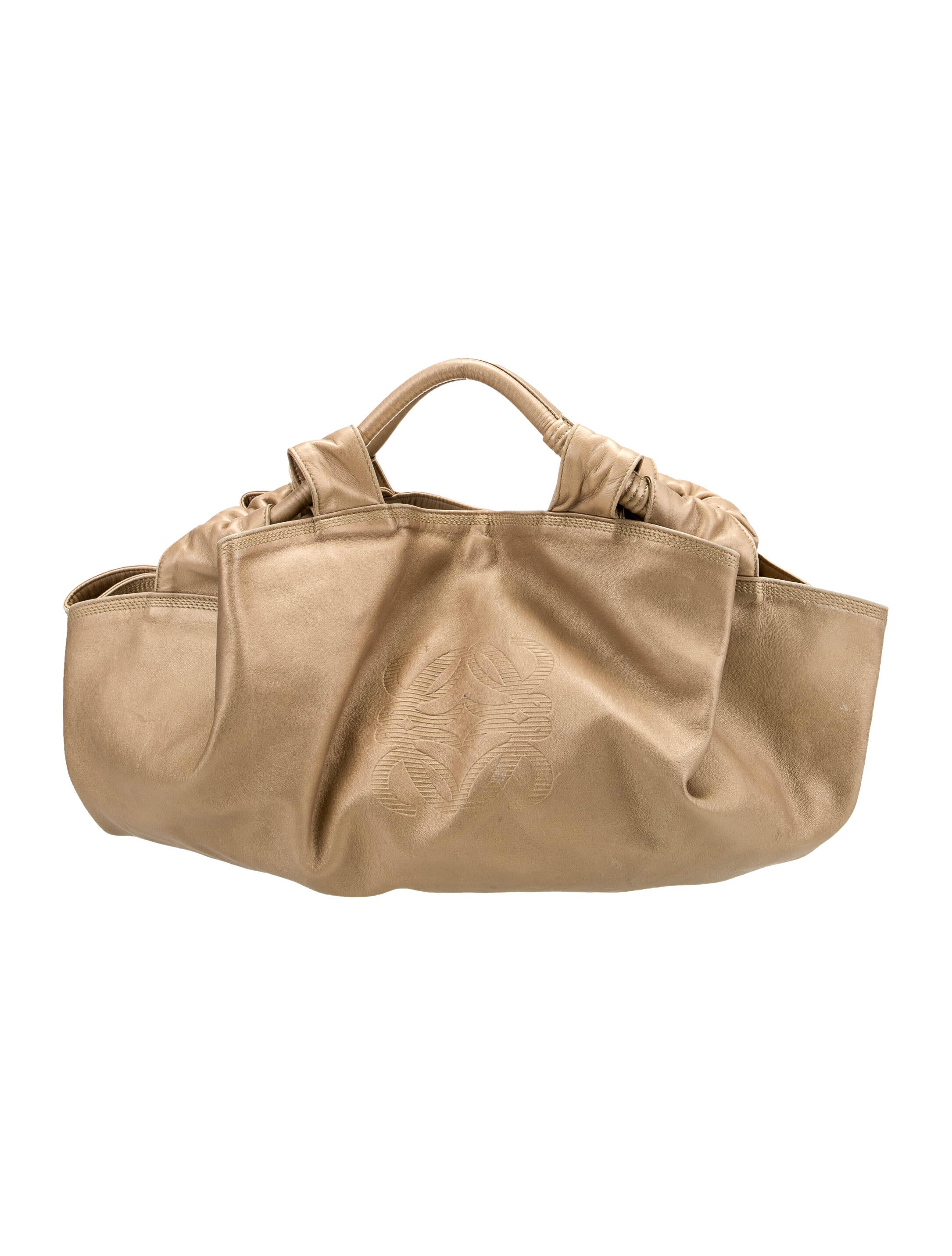 Loewe Aire Hobo - Gold Hobos, Handbags - LOW51846 | The RealReal