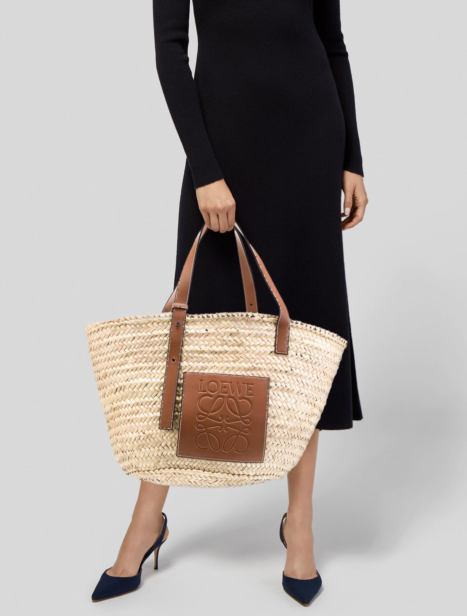 Loewe Large Basket Bag - Neutrals Totes, Handbags - LOW52309 | The RealReal