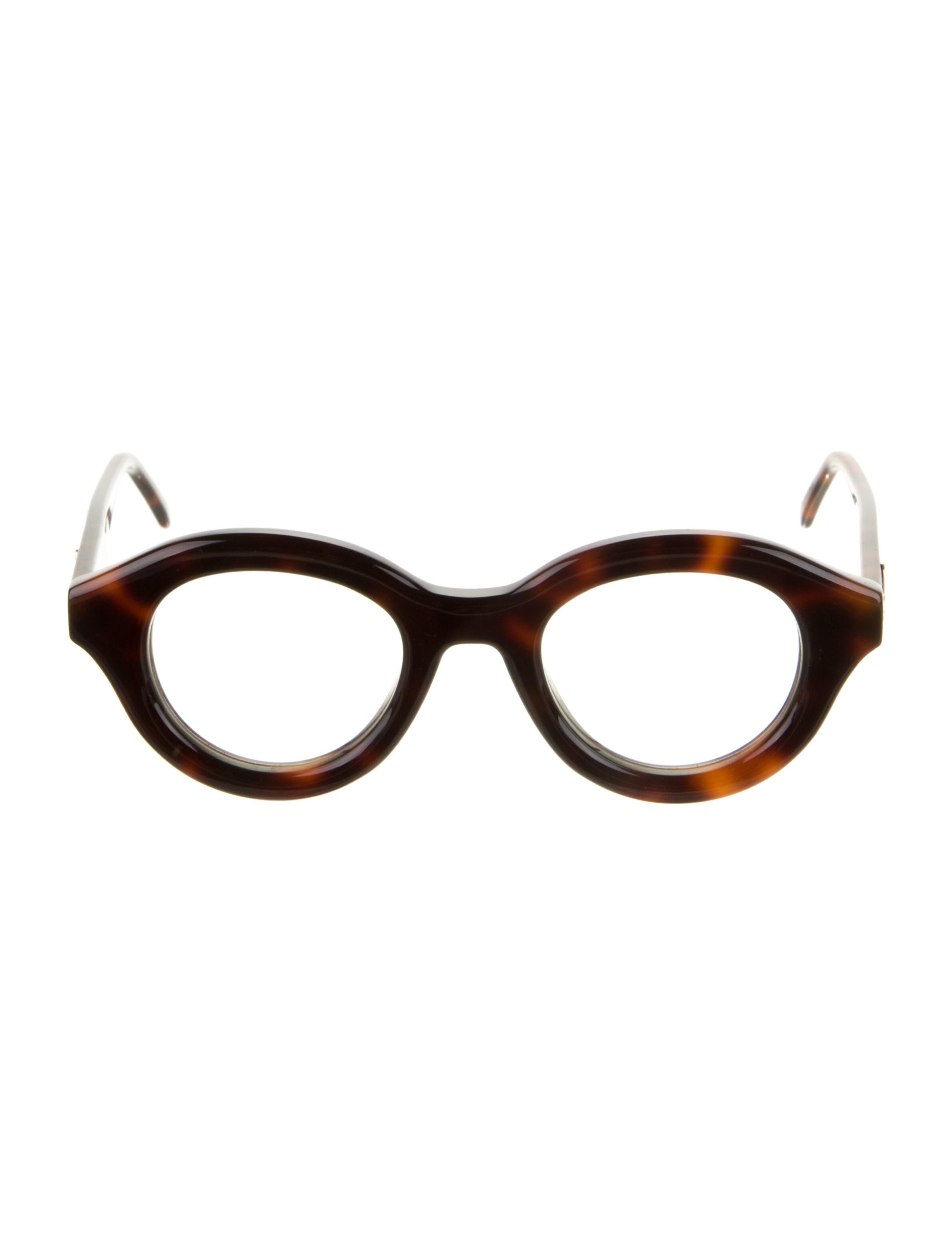 Loewe Round Eyeglasses - Brown Eyeglasses, Accessories - LOW52758 | The ...