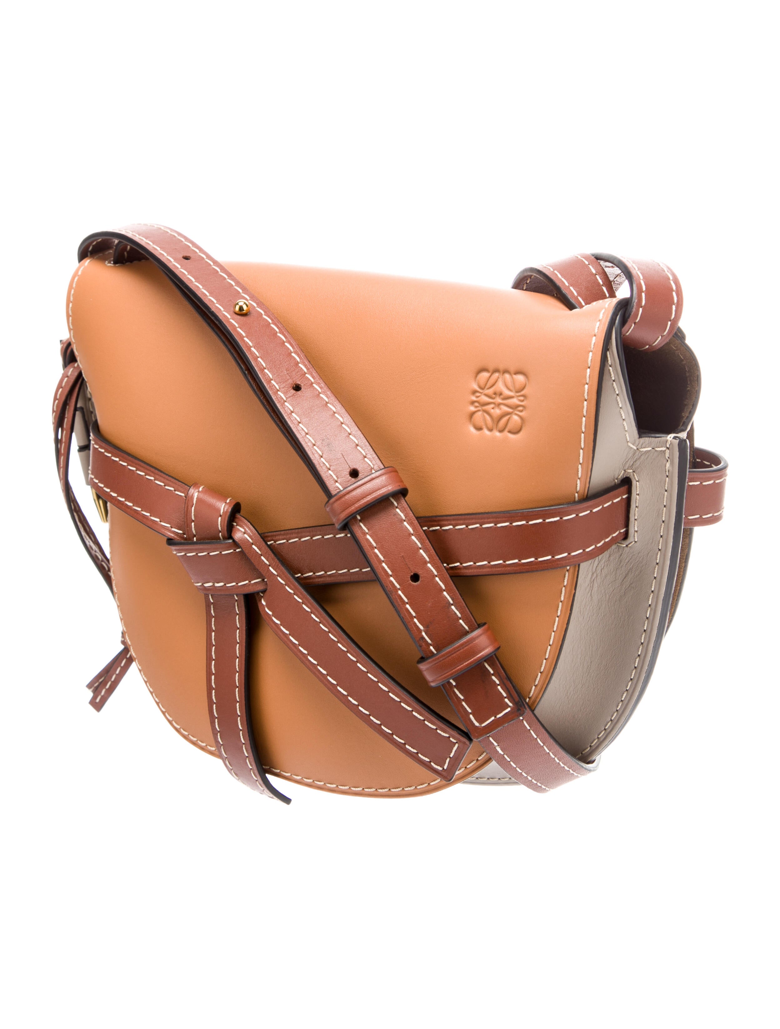 Loewe Gate Crossbody Bag - Brown Crossbody Bags, Handbags - LOW53113 ...