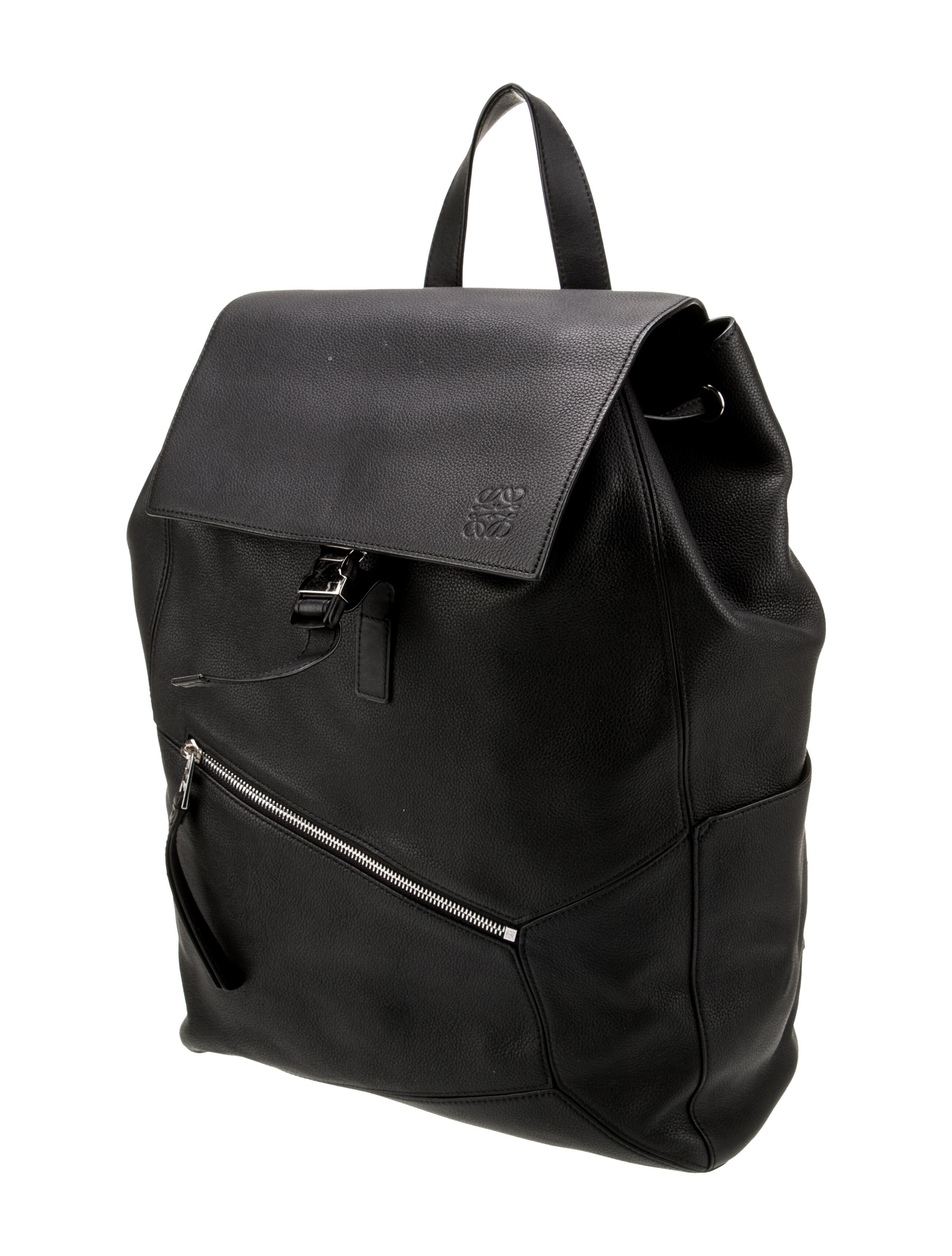 Loewe Leather Puzzle Backpack - Black Backpacks, Bags - LOW53153 | The ...