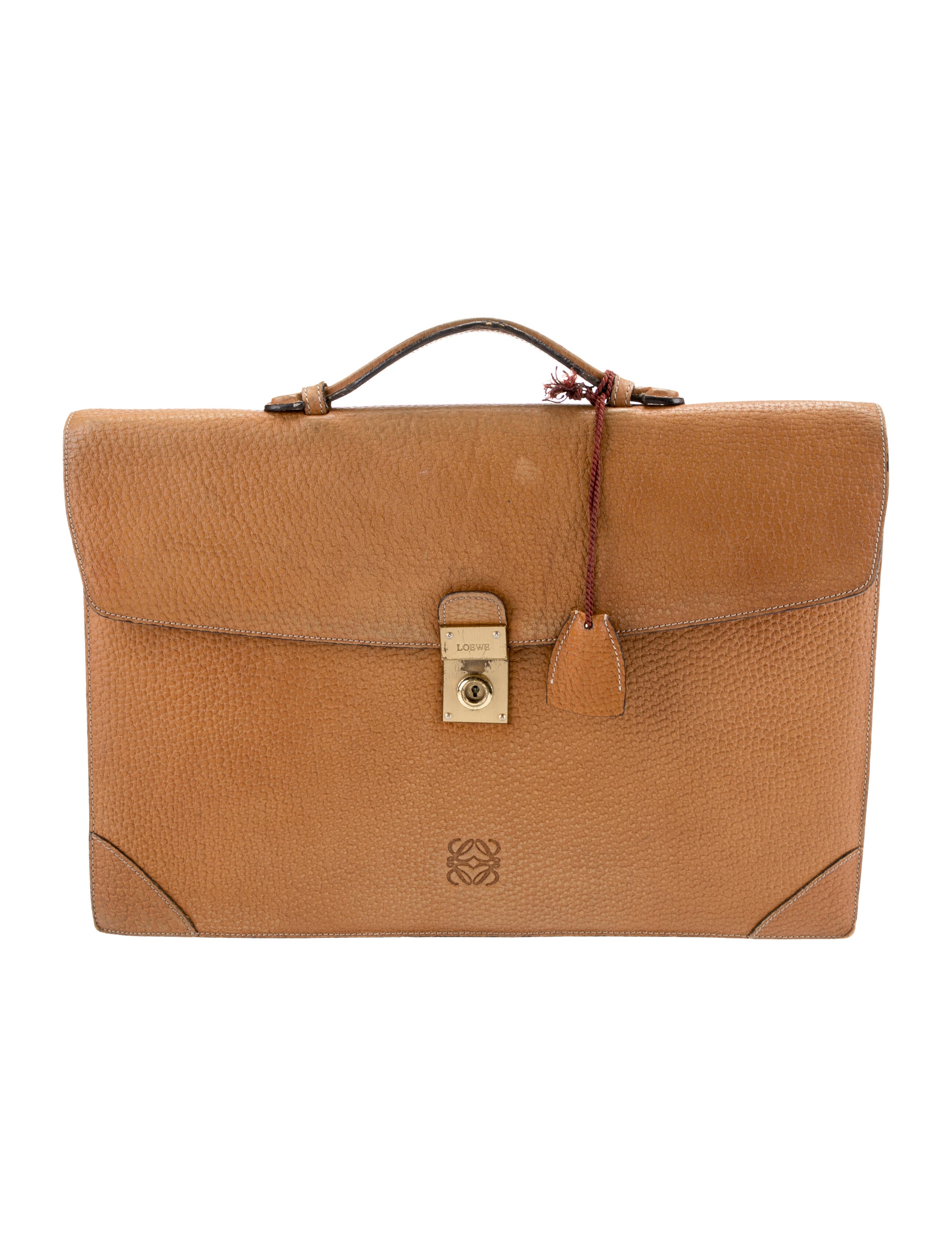 Cartier Leather Briefcase - Red Briefcases, Bags - CRT86707 | The RealReal