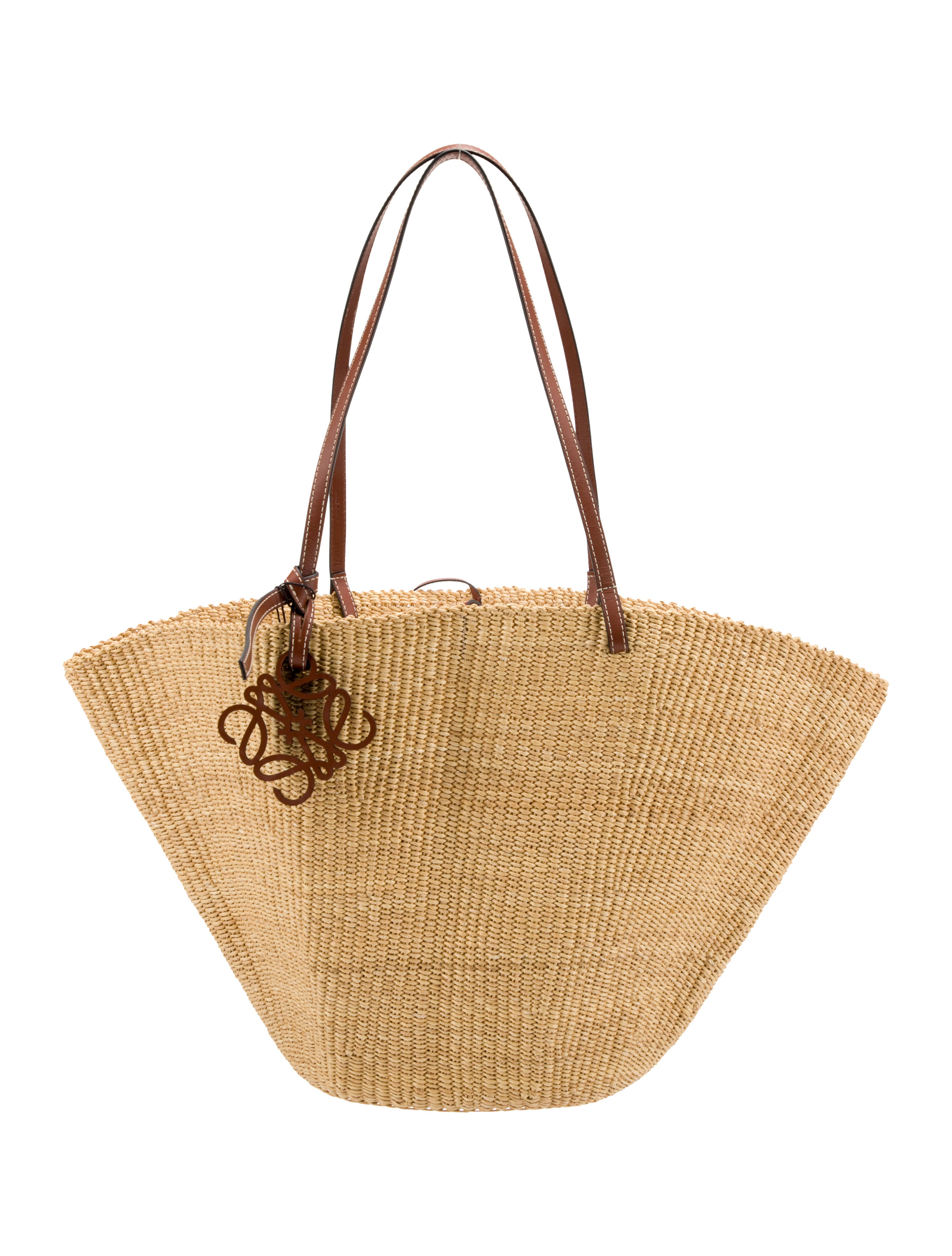 Loewe Small Shell Basket Bag - Neutrals Totes, Handbags - LOW52167 ...