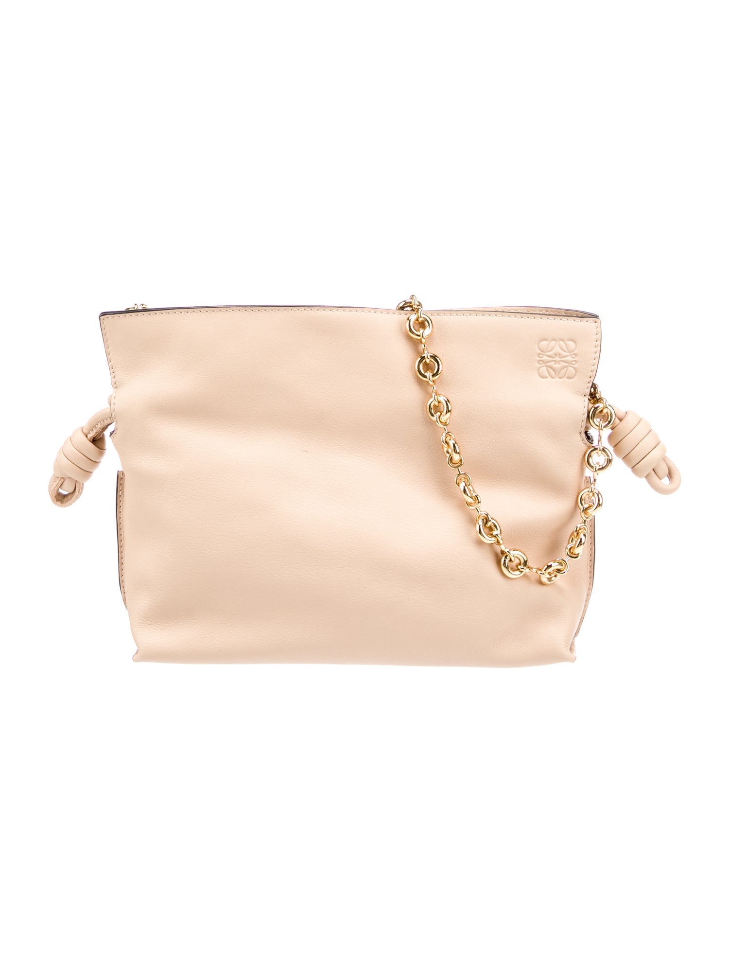 Loewe 2022 Mini Flamenco Knot Clutch - Neutrals Clutches, Handbags ...