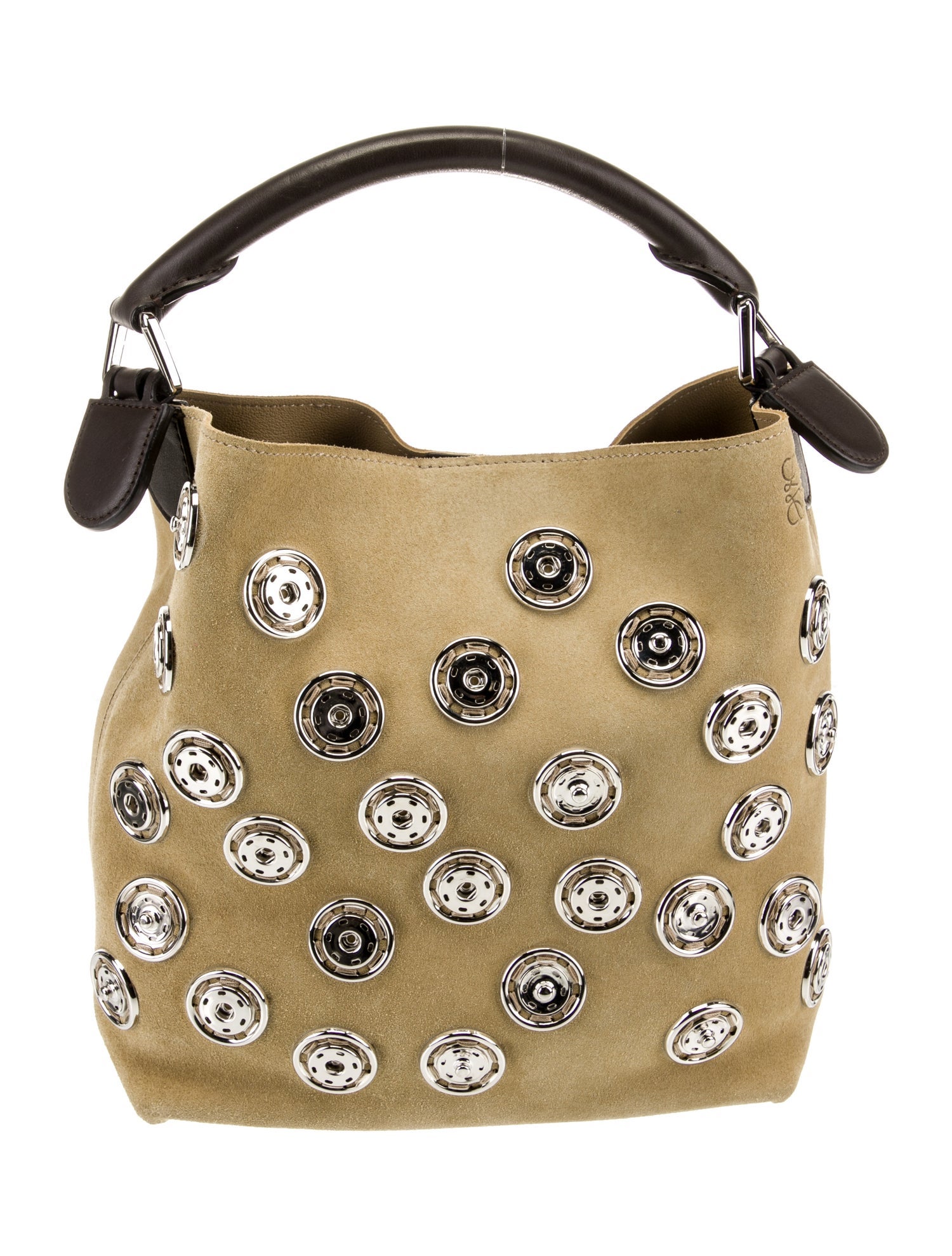 Loewe Suede Embellished T.Hobo - Neutrals Hobos, Handbags - LOW56783 ...