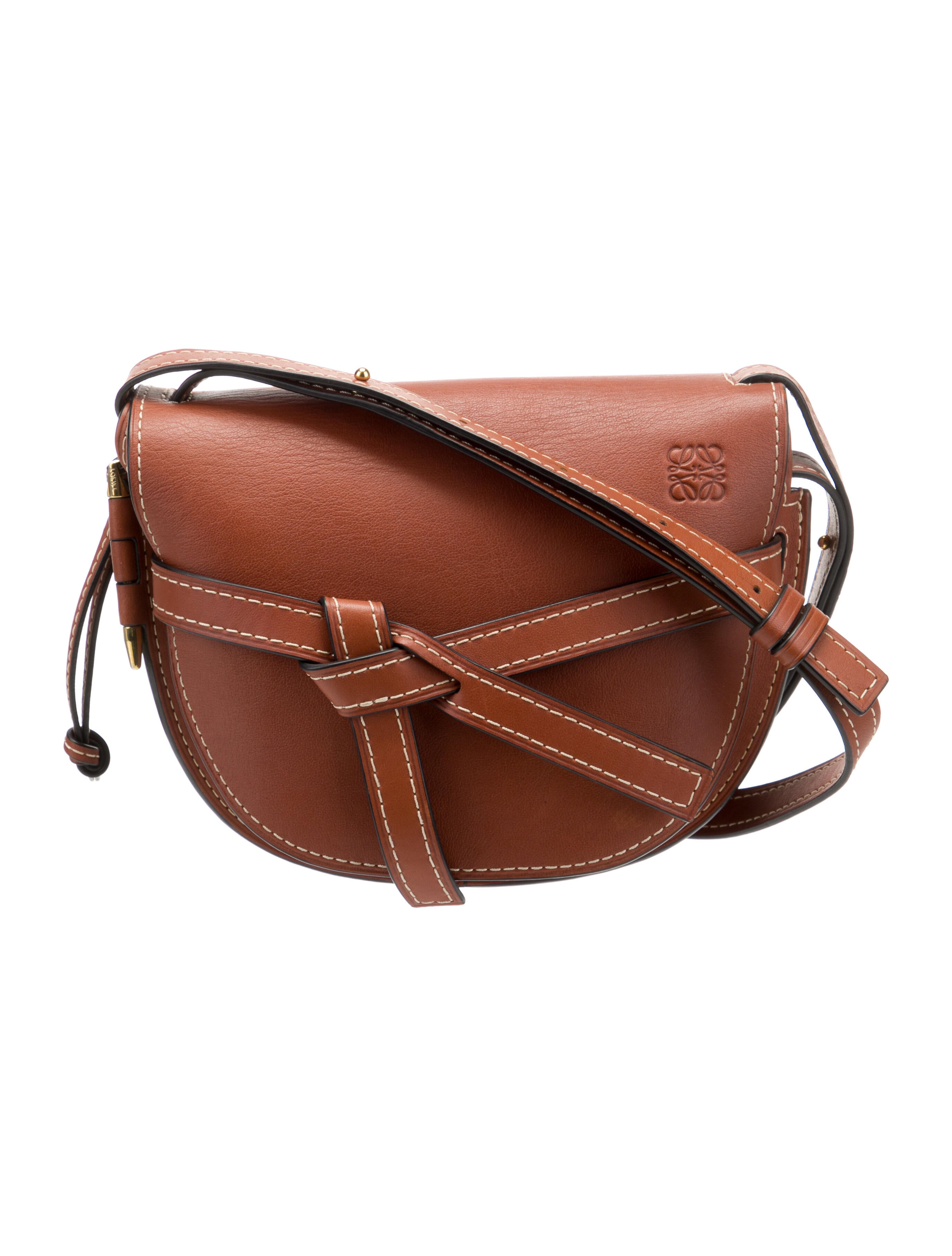 Loewe Gate Bag - Brown Shoulder Bags, Handbags - LOW57018 | The RealReal
