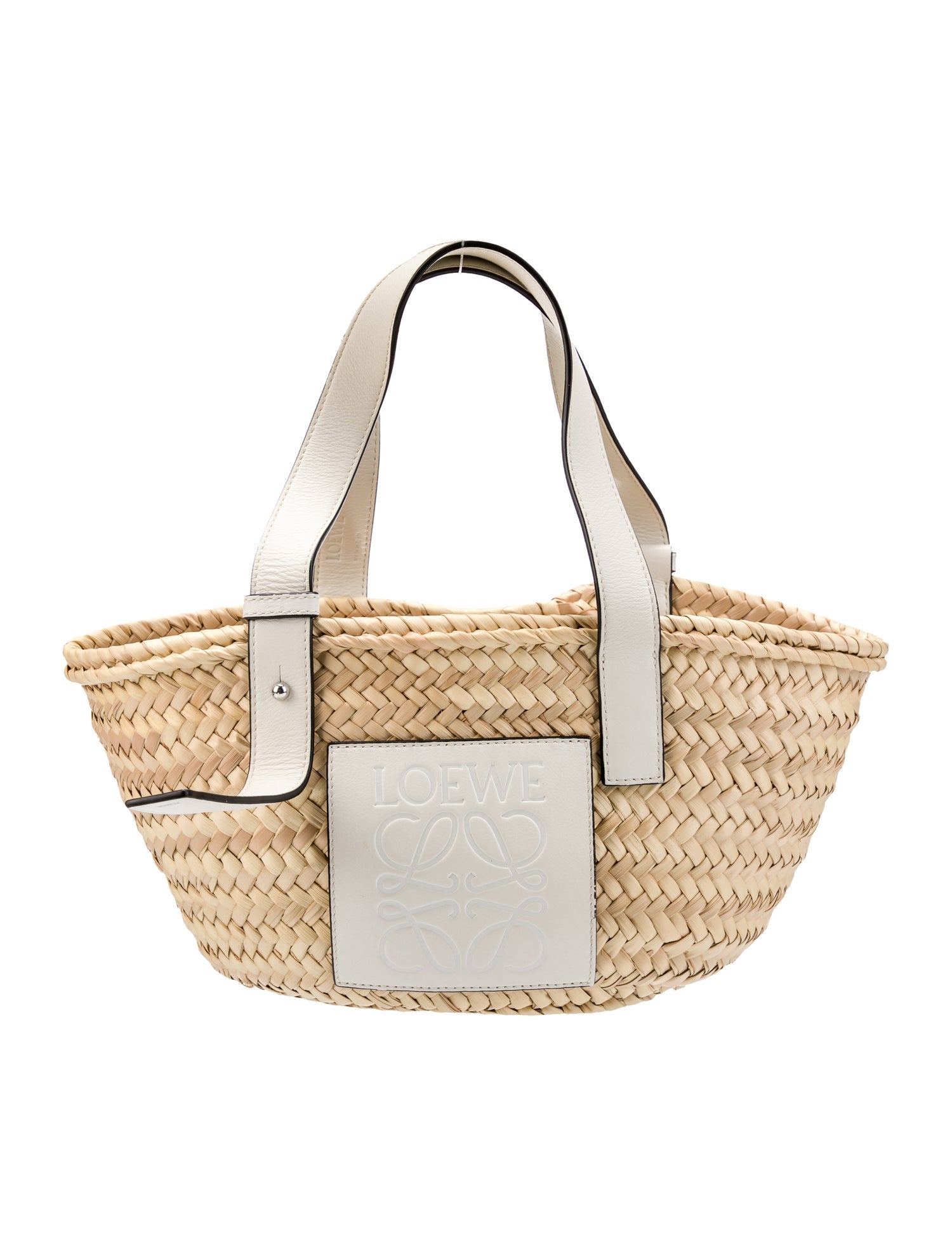 Loewe Small Basket Bag - Neutrals Shoulder Bags, Handbags - LOW57102 ...