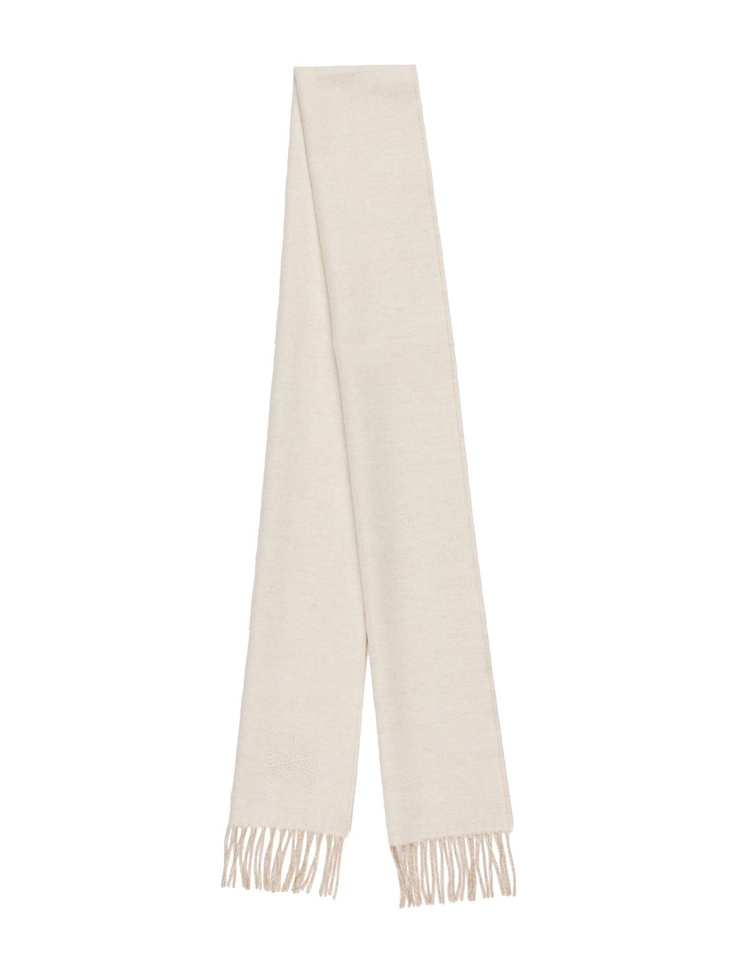 Loewe Wool Scarf w/ Tags - Neutrals Scarves and Shawls, Accessories ...