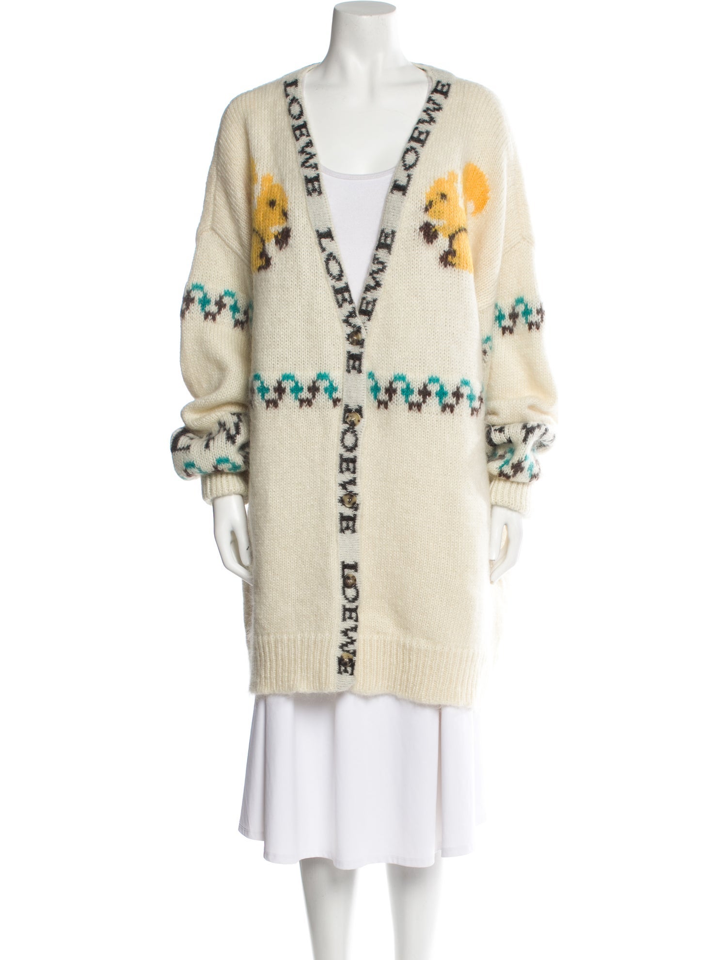 Loewe 2021 Mohair Sweater - Neutrals Knitwear, Clothing - LOW57958 ...