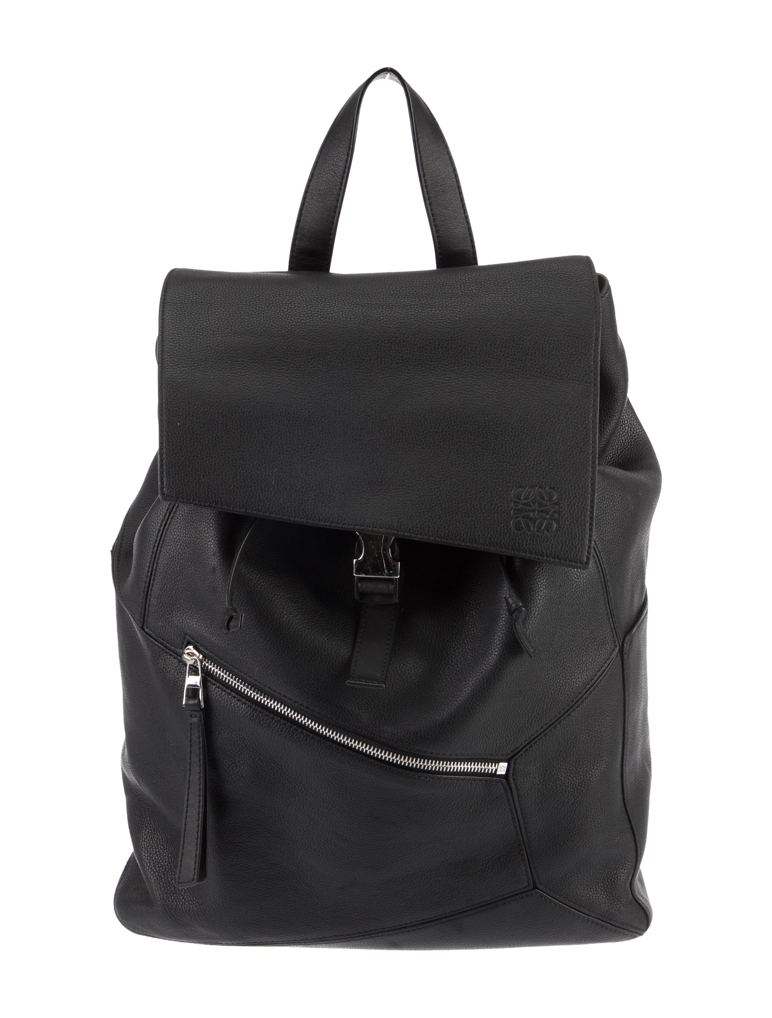 Loewe Leather Puzzle Backpack - Black Backpacks, Bags - LOW58484 | The ...