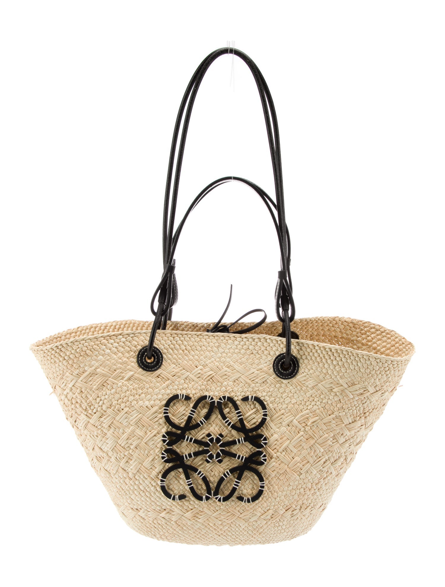 Loewe Small Raffia Anagram Tote - Neutrals Totes, Handbags - LOW58831 ...