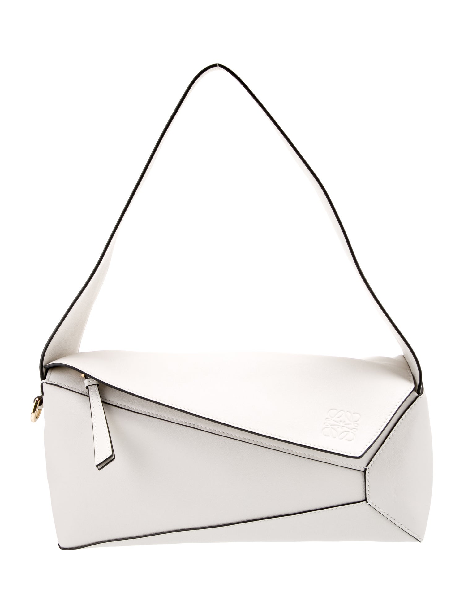 Loewe Puzzle Hobo - White Hobos, Handbags - LOW59264 | The RealReal