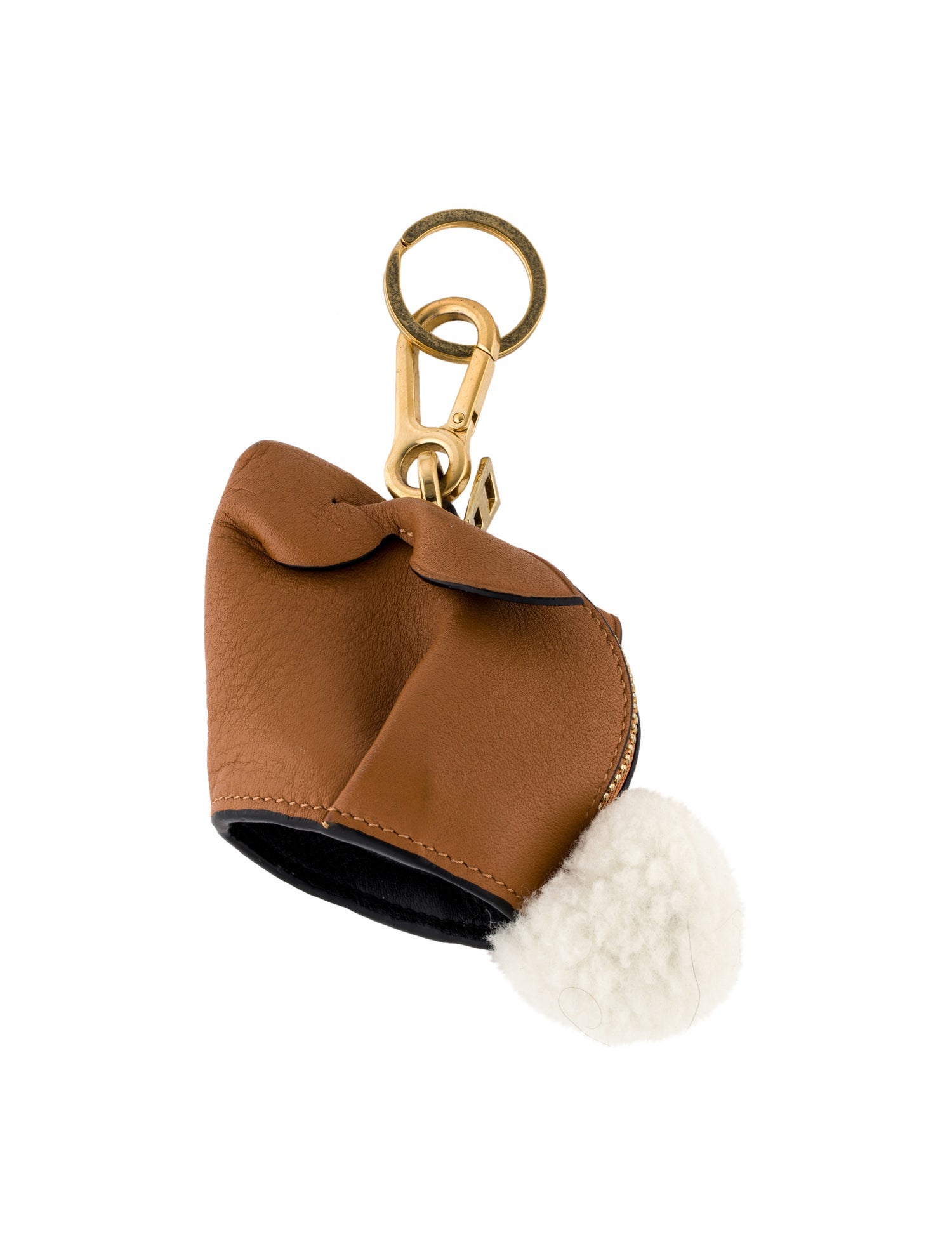 Loewe Women's Leather Rabbit Keychain - Brown Keychains, Accessories ...
