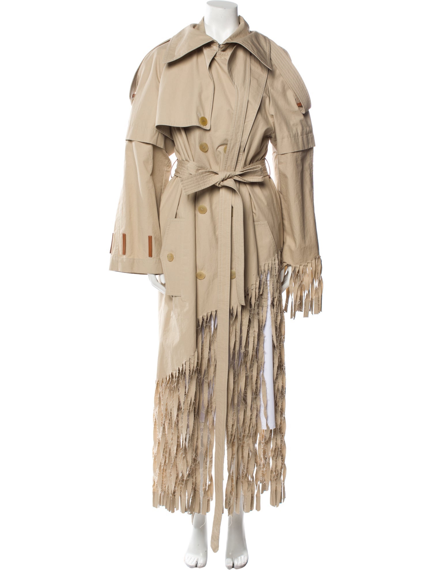 Loewe Trench Coat - Neutrals Coats, Clothing - LOW60301 | The RealReal